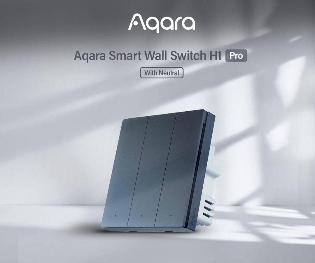 Aqara Smart Wall Switch H1 Pro, TV & Home Appliances, Electrical ...