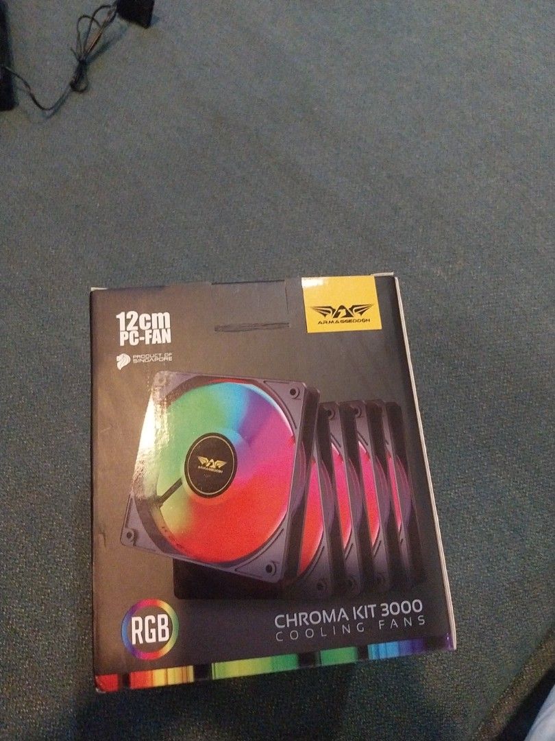 Armaggedon 6x PC Fans, Computers & Tech, Parts & Accessories, Computer ...