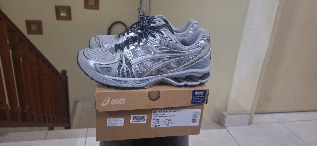Asics Gel Kayano Legacy Pure Silver, Men's Fashion, Footwear, Sneakers ...
