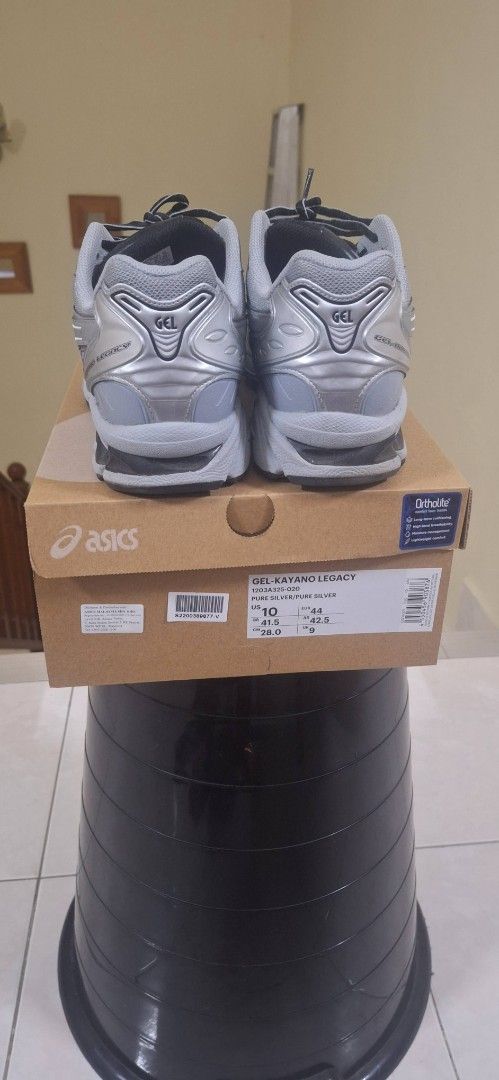 Asics Gel Kayano Legacy Pure Silver, Men's Fashion, Footwear, Sneakers ...