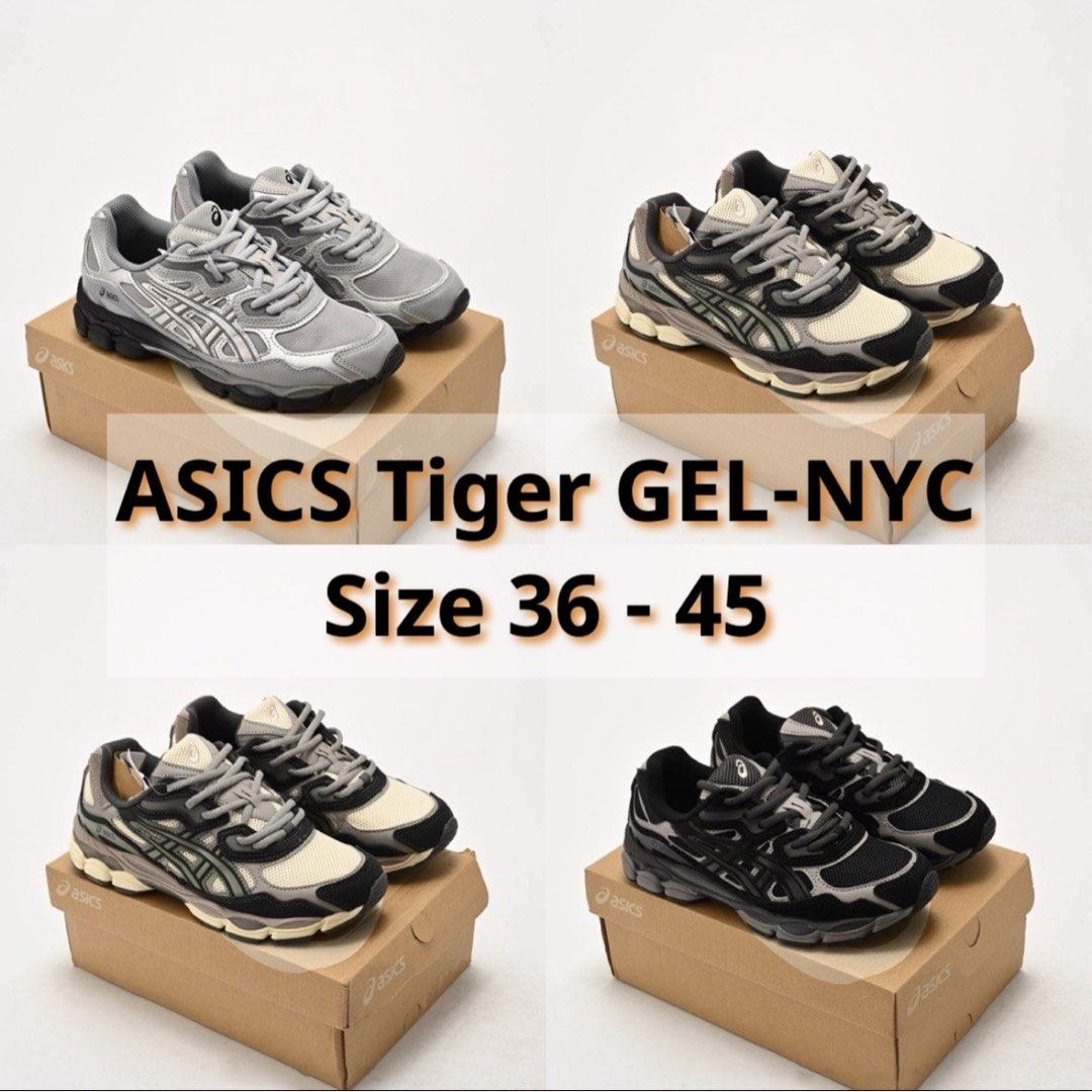 ASICS Tiger GEL-NYC Sneakers - Various Sizes, Women's Fashion, Footwear ...