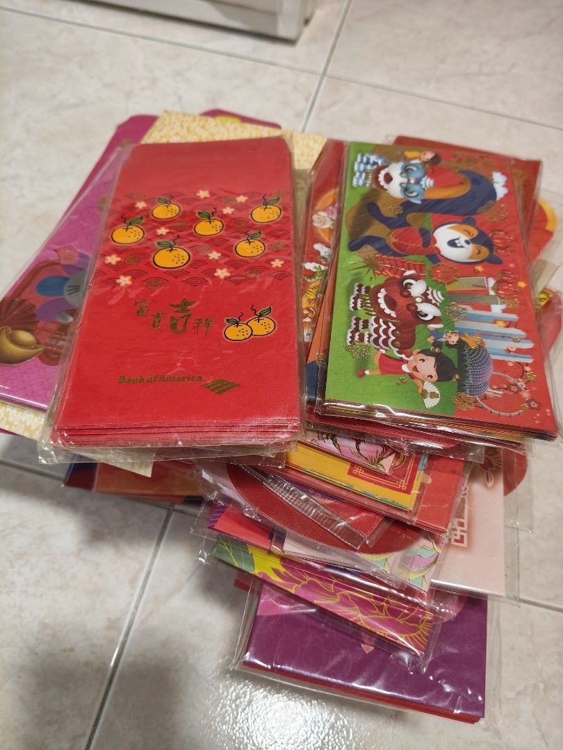Assorted Chinese New Year Red Packets, Hobbies & Toys, Occasions ...