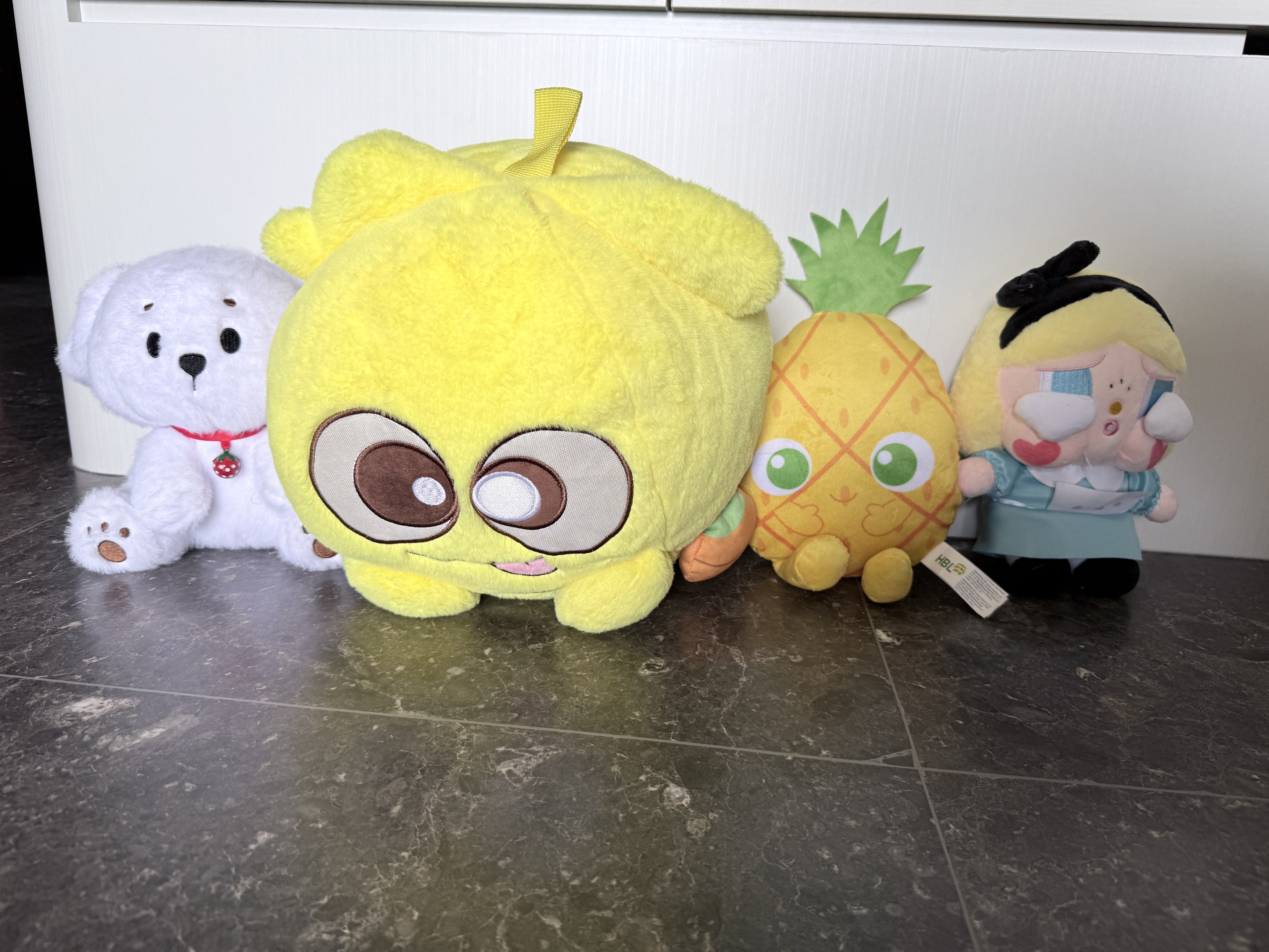 Assorted Plush Toys - Pineapple, Alice, Bear, Hobbies & Toys, Toys ...
