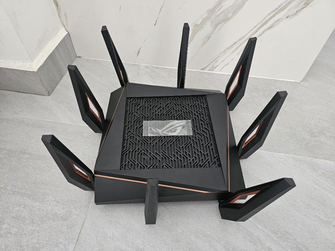 ASUS ROG Rapture GT-AX11000 Tri-band Gaming Router, Computers & Tech ...