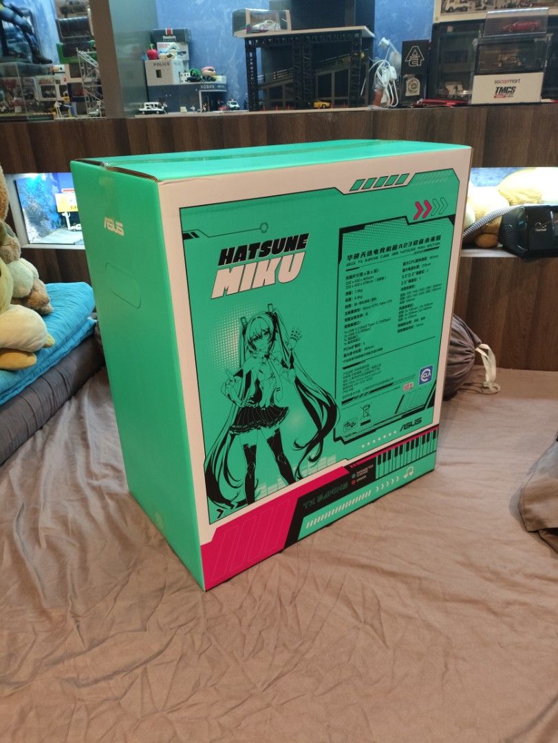 ASUS TianXuan A23 Hatsune Miku Edition Gaming PC Case, Computers & Tech ...