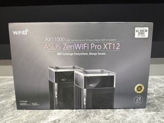 One ASUS ZenWiFi Pro XT12 WiFi 6 Router, Computers & Tech, Parts ...