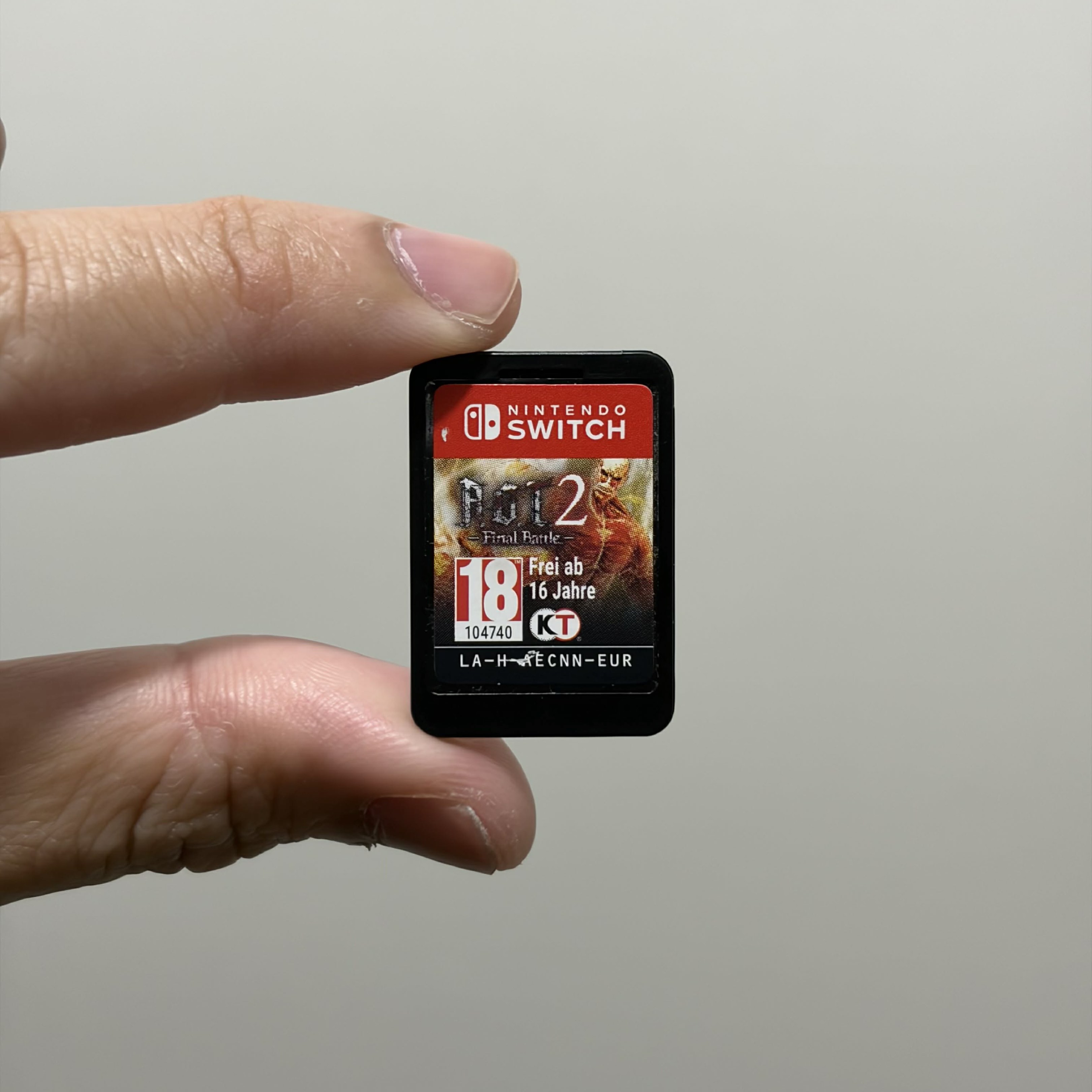 Attack On Titan 2 Final Battle switch game rare AOT 2, Video Gaming ...