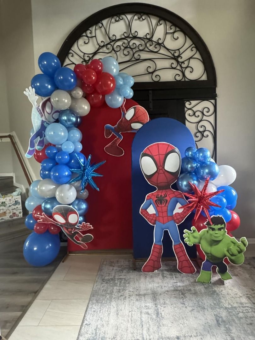 BALLON garland backdrop setup birthday celebration wedding anniversary ...