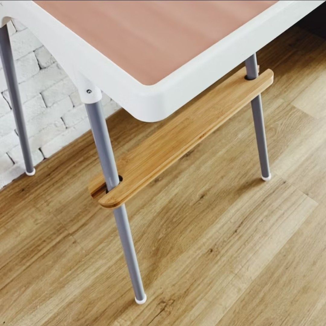 Bamboo adjustable foot rest for Ikea antilop high chair, Babies & Kids ...