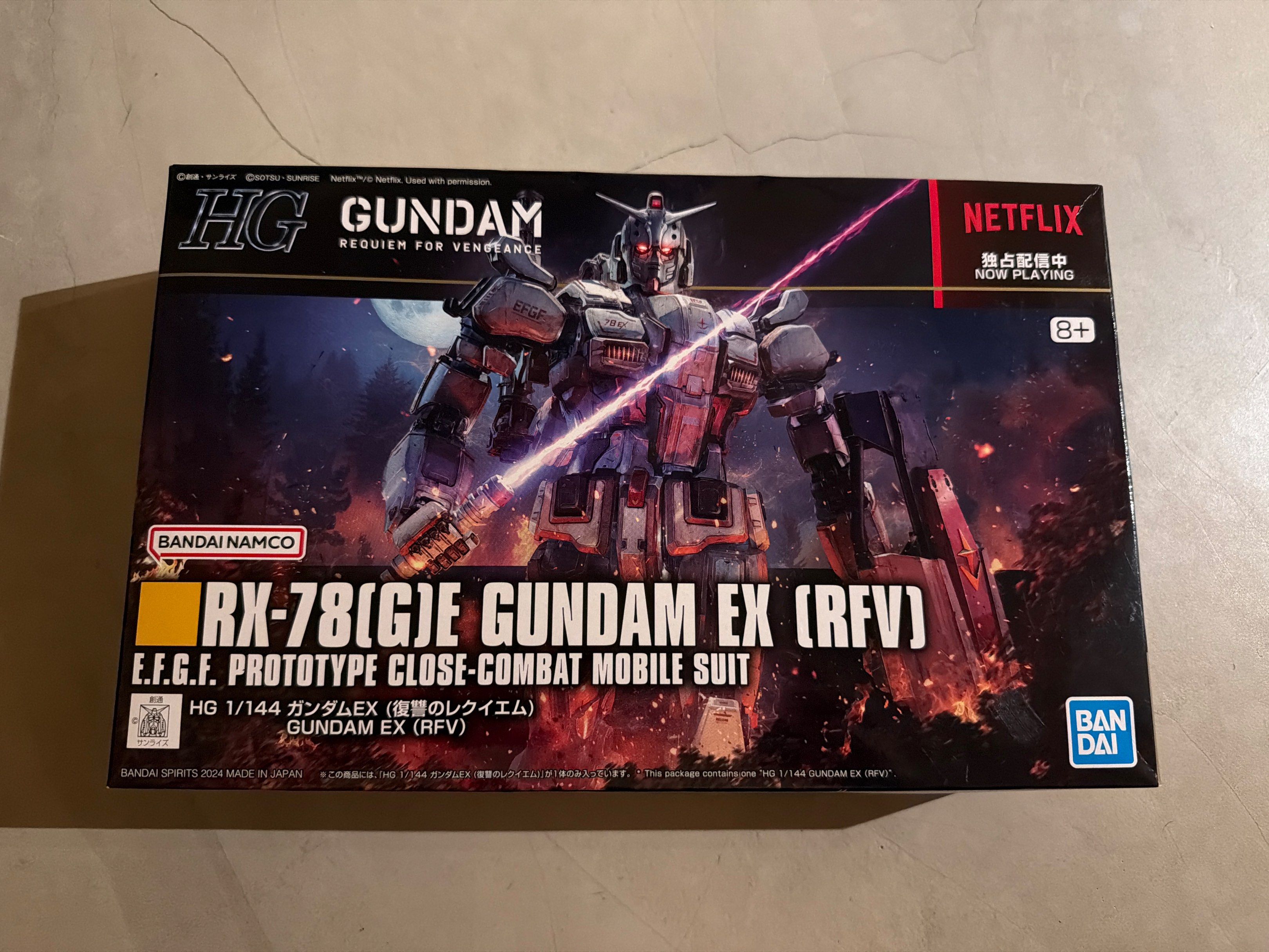 Bandai HG 1/144 RX-78(G)E Gundam EX (RFV), Hobbies & Toys, Toys & Games ...
