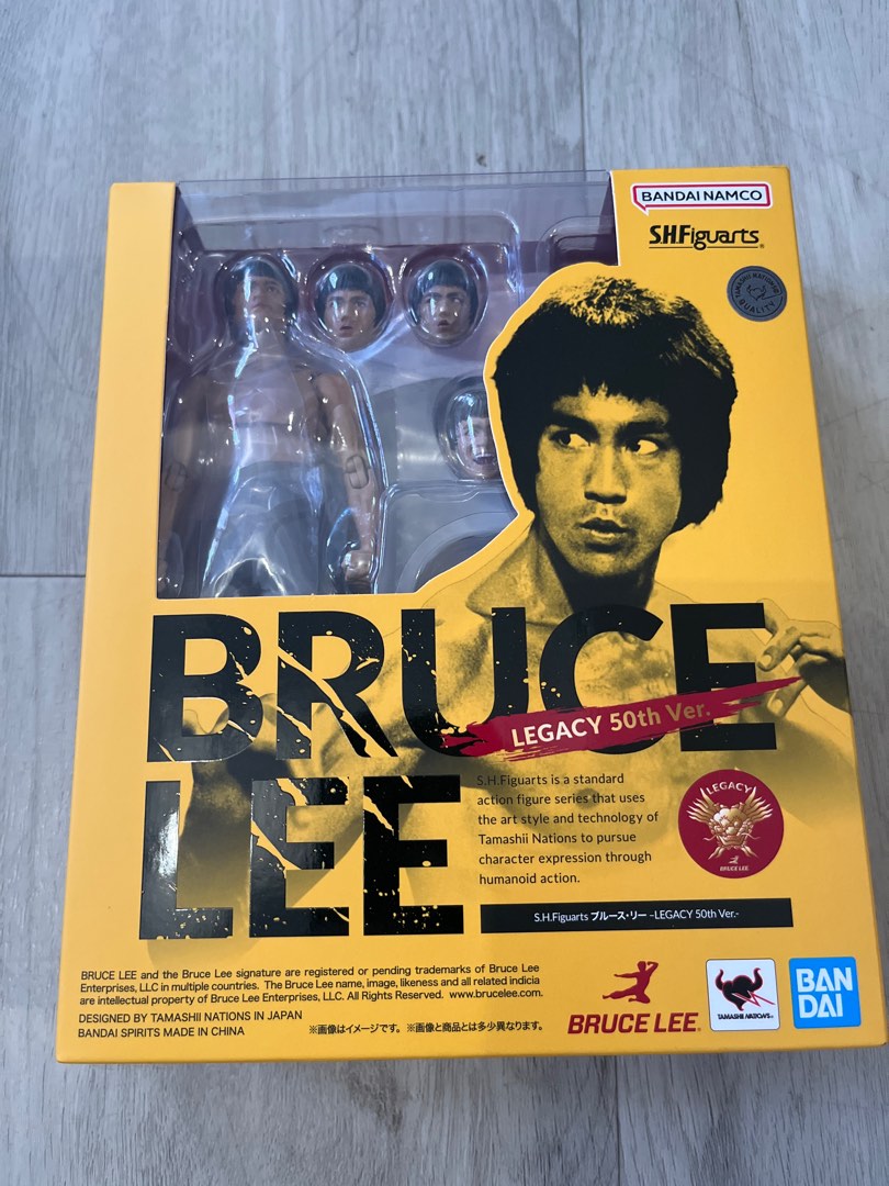Bandai SH Figuarts Bruce Lee Legacy 50th Ver., Hobbies & Toys, Toys ...