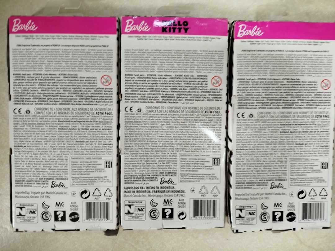 Barbie x Puma & Hello Kitty Doll Clothes Sets, Hobbies & Toys, Toys ...