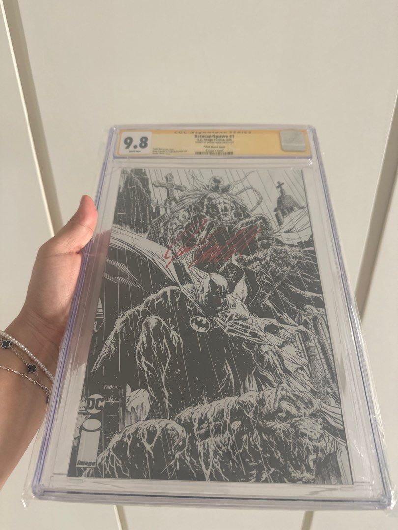 Batman/Spawn #1 1:25 Variant Cover (2023) - CGC SS 9.8, Hobbies & Toys ...