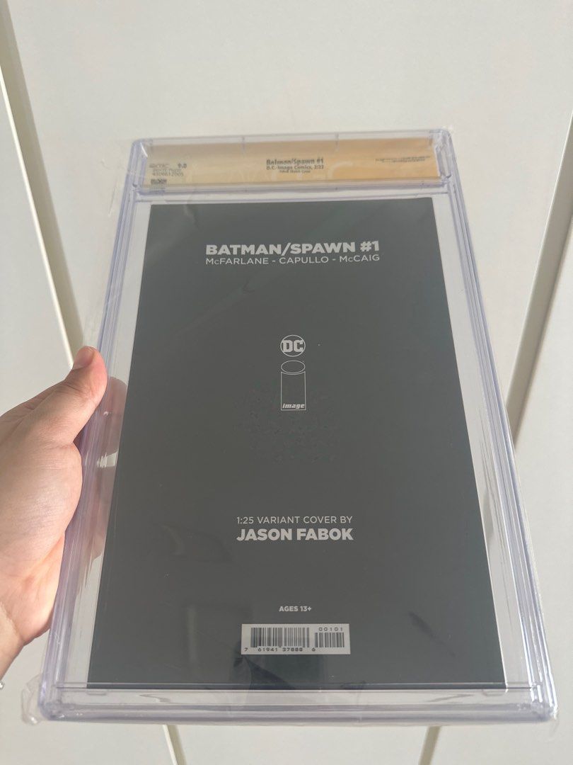 Batman/Spawn #1 1:25 Variant Cover (2023) - CGC SS 9.8, Hobbies & Toys ...