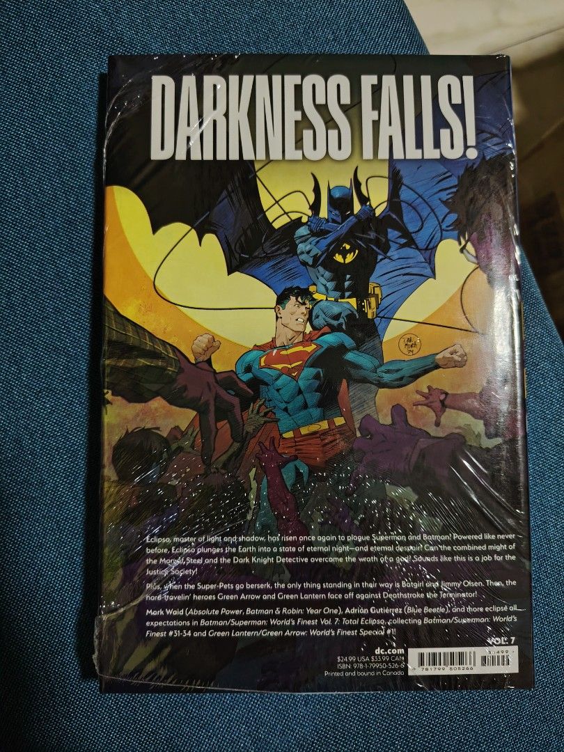 Batman/Superman: World's Finest Vol. 7 - Total Eclipse (Hardcover ...