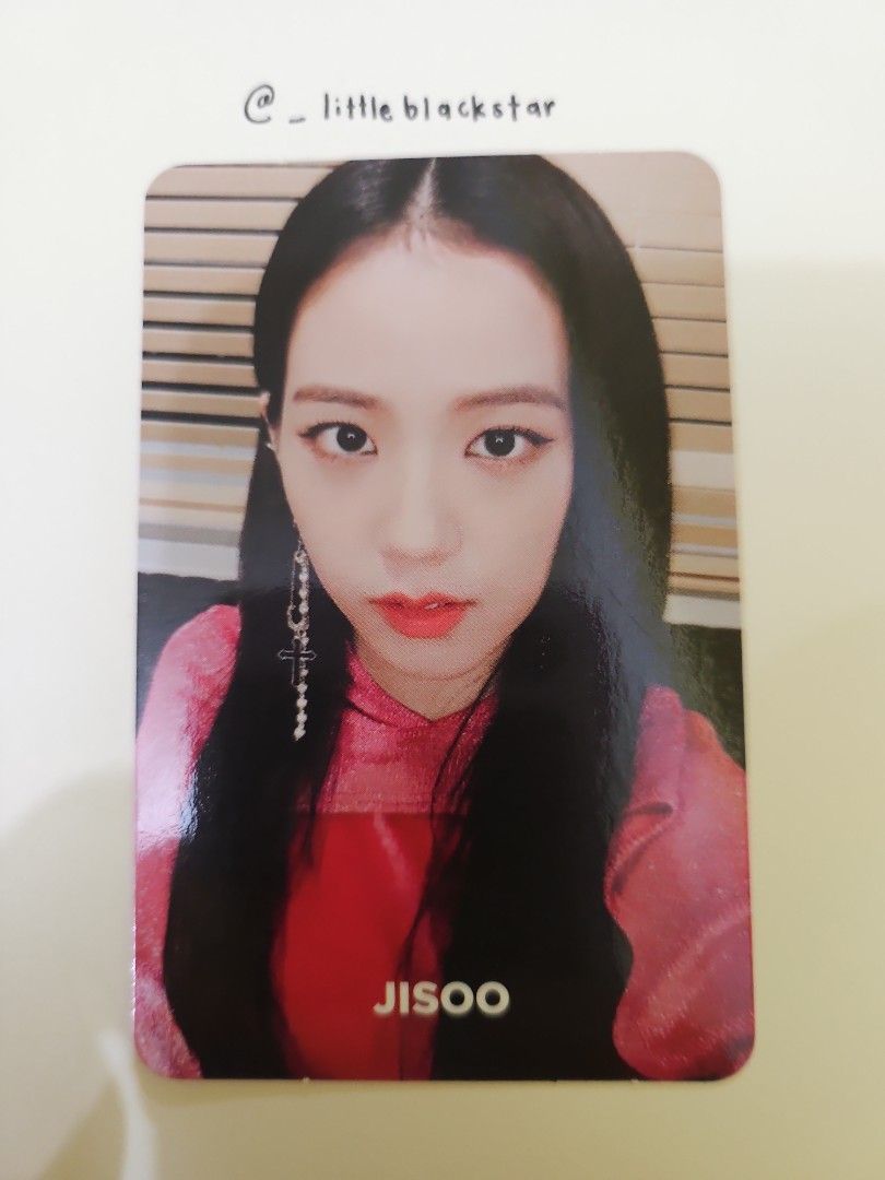 BLACKPINK Jisoo Square Up Official Photocard, Hobbies & Toys ...