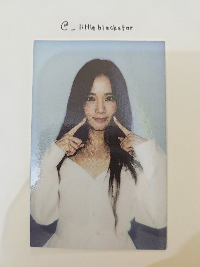 BLACKPINK JISOO THE ALBUM OFFICIAL PHOTOCARD, Hobbies & Toys ...