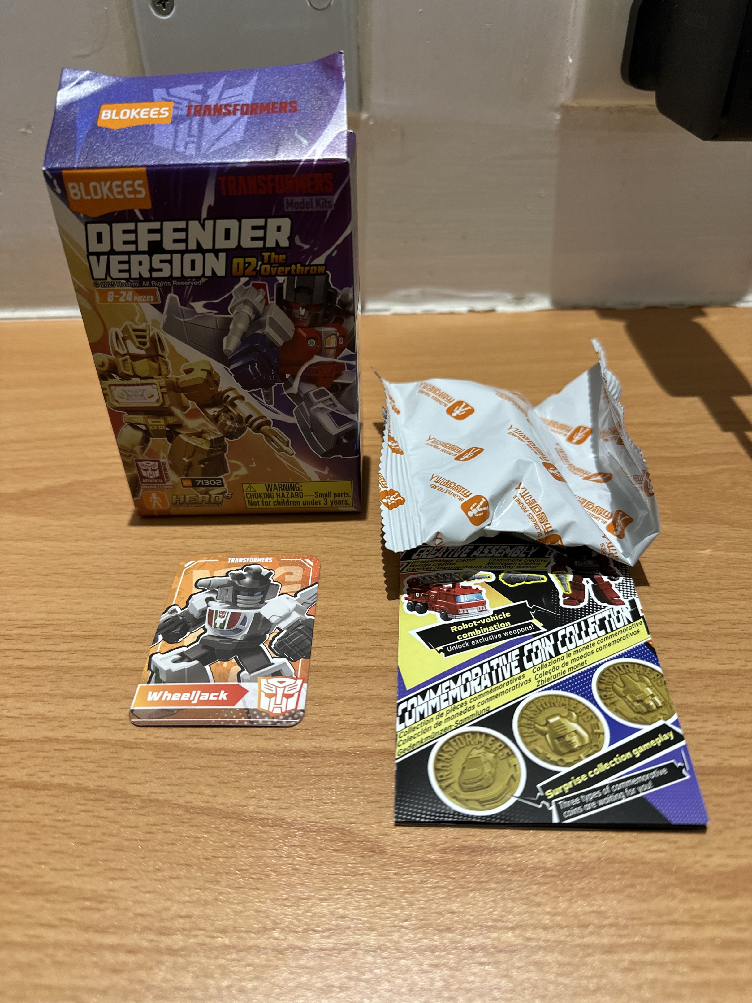 Blokees Defender Version 02 - Wheeljack, Hobbies & Toys, Toys & Games ...