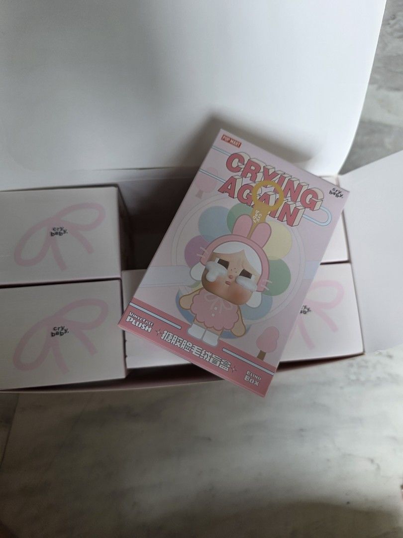 BN POP MART CRYING AGAIN PLUSH BLIND BOX, Hobbies & Toys, Toys & Games ...