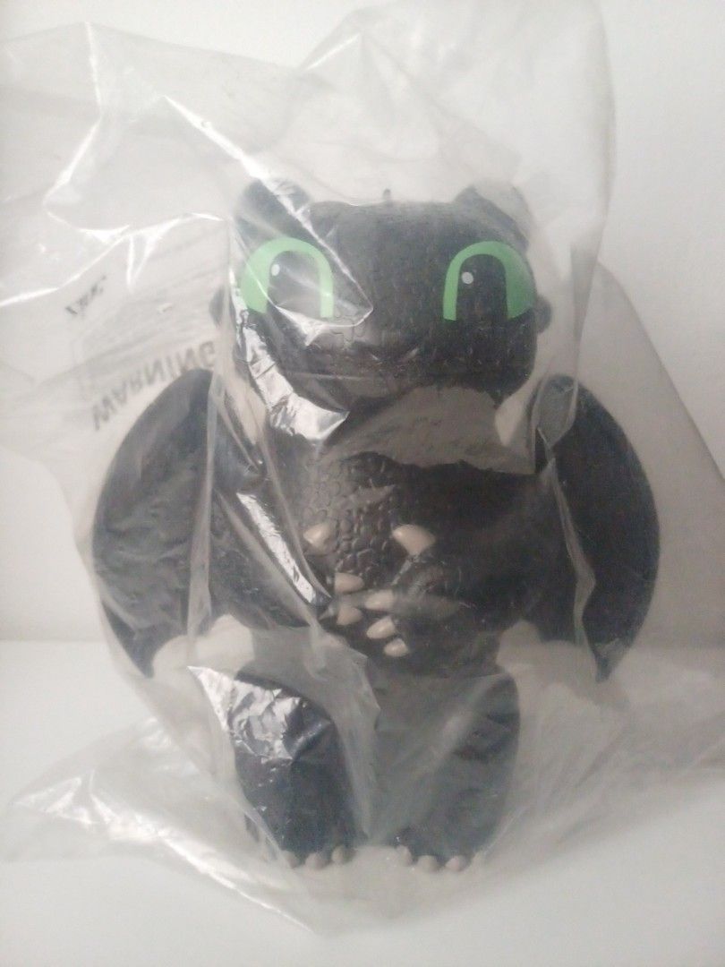 [BNIP] Official Toothless Character Holder Black | Cartoon Snack Cup ...