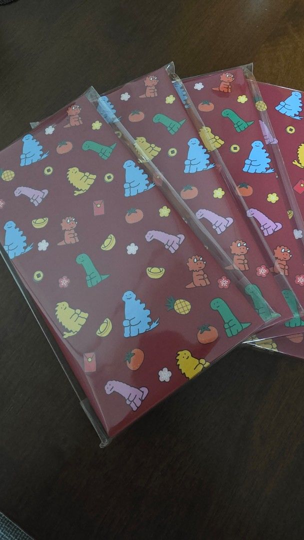 BNWP Joguman Dinosaur Ang Pao Pack, Hobbies & Toys, Occasions & Party ...