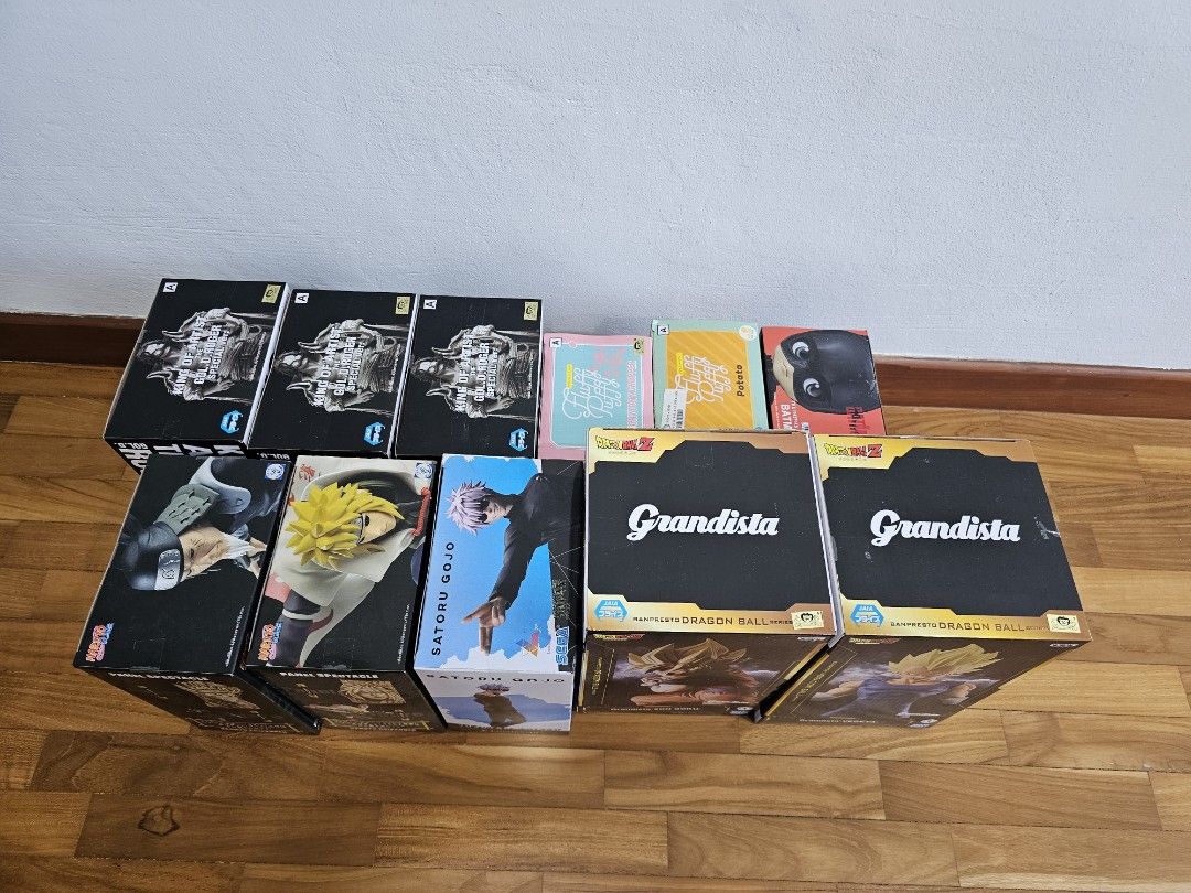 Brand new Anime Figure Collection - Dragon Ball, One Piece, Jujutsu ...
