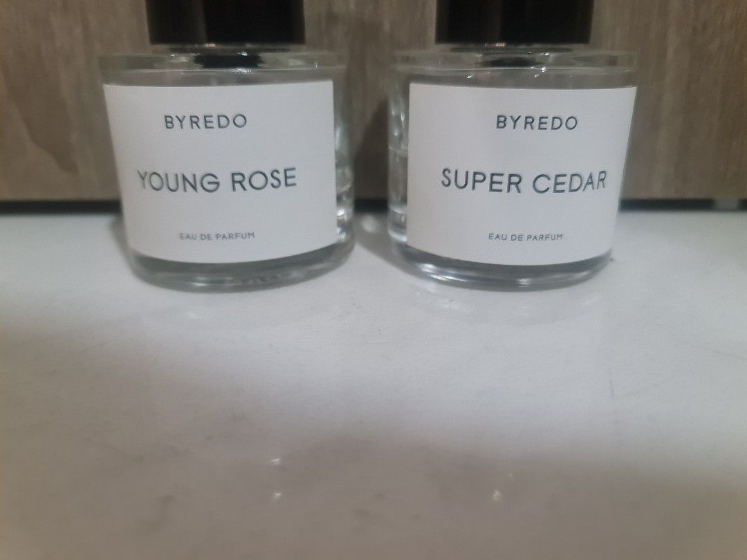 Byredo Young Rose & Super Cedar Eau de Parfum, Beauty & Personal Care ...