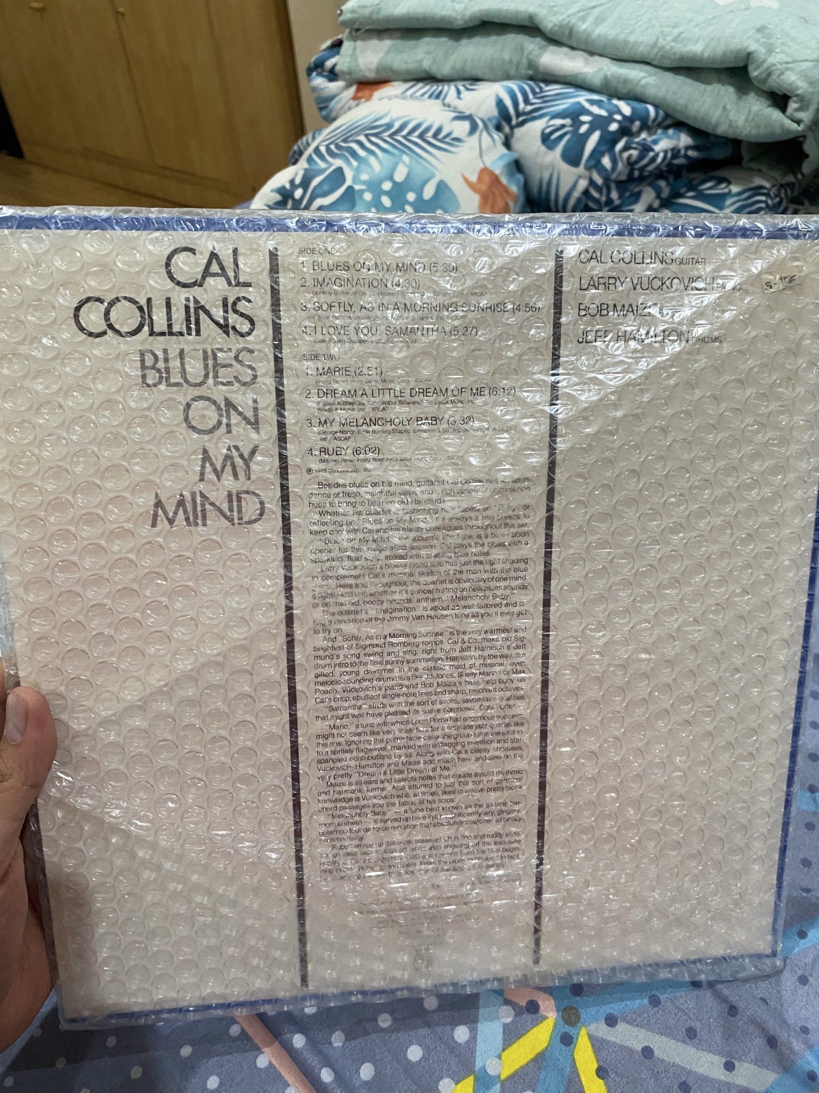 Cal Collins - Blues On My Mind Vinyl Record, Hobbies & Toys, Music ...