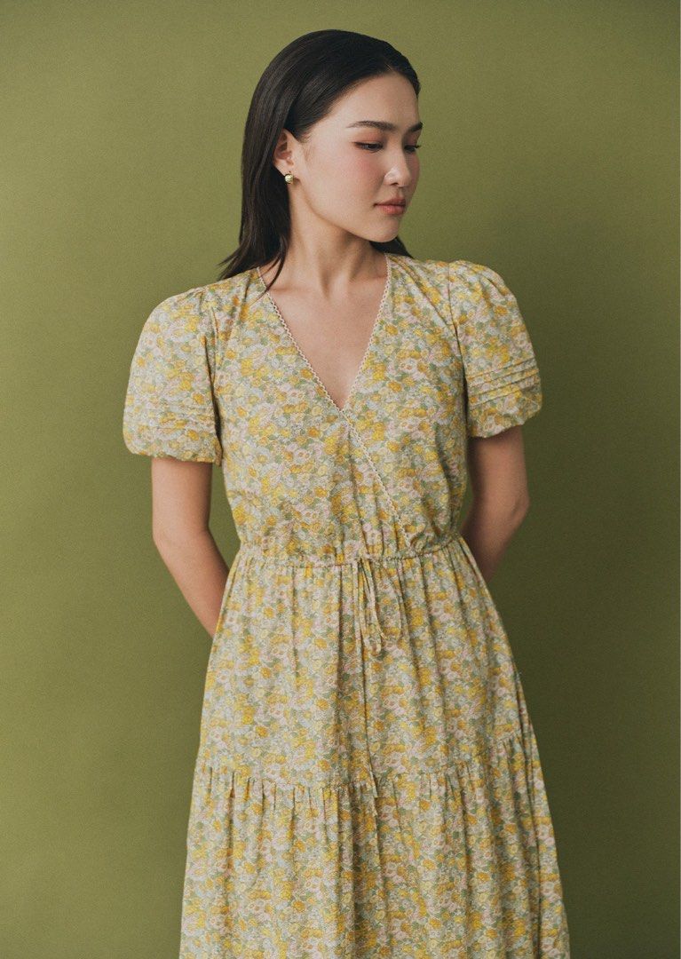 Caramel Monster Aria Midi Dress - Leontyne Dream, Women's Fashion ...