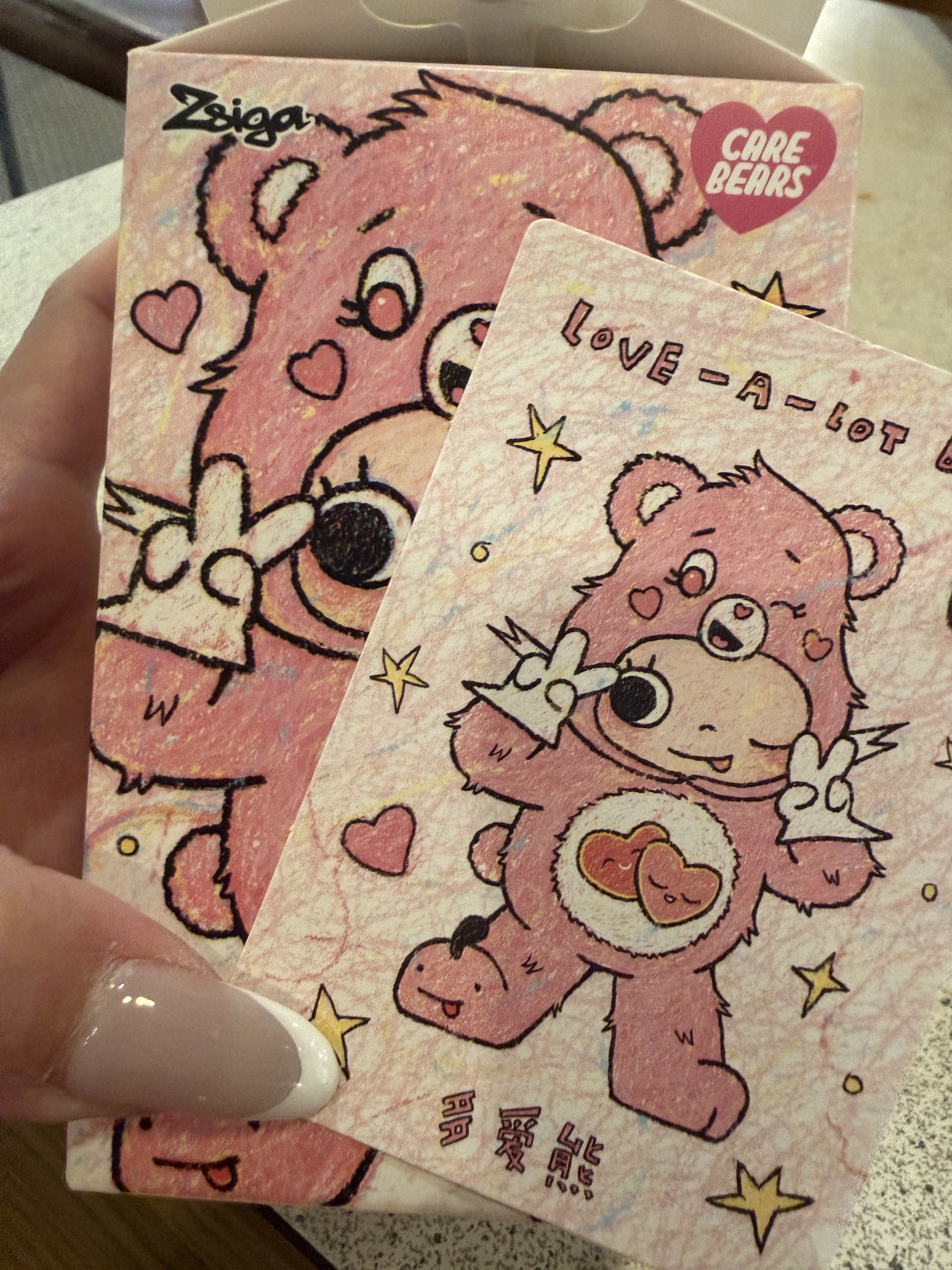 Care Bears Love-A-Lot Bear Card, Hobbies & Toys, Toys & Games on Carousell