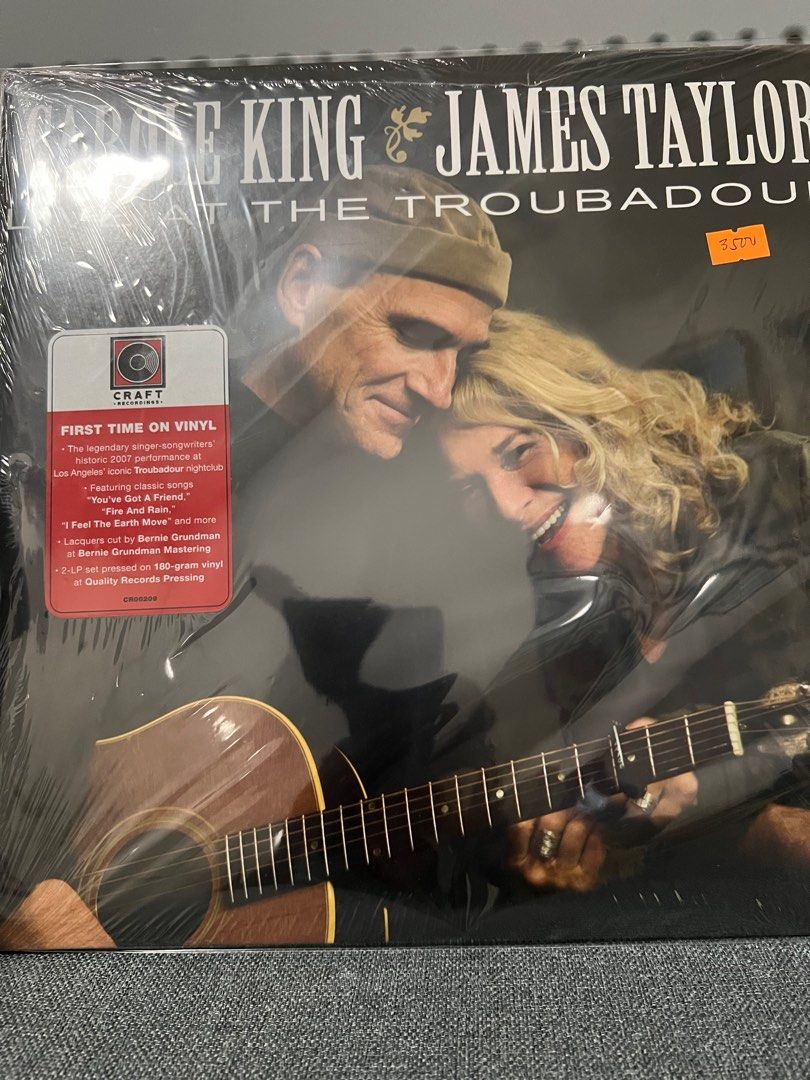Carole King and James Taylor live at the Troubadour 2 LP, Hobbies ...