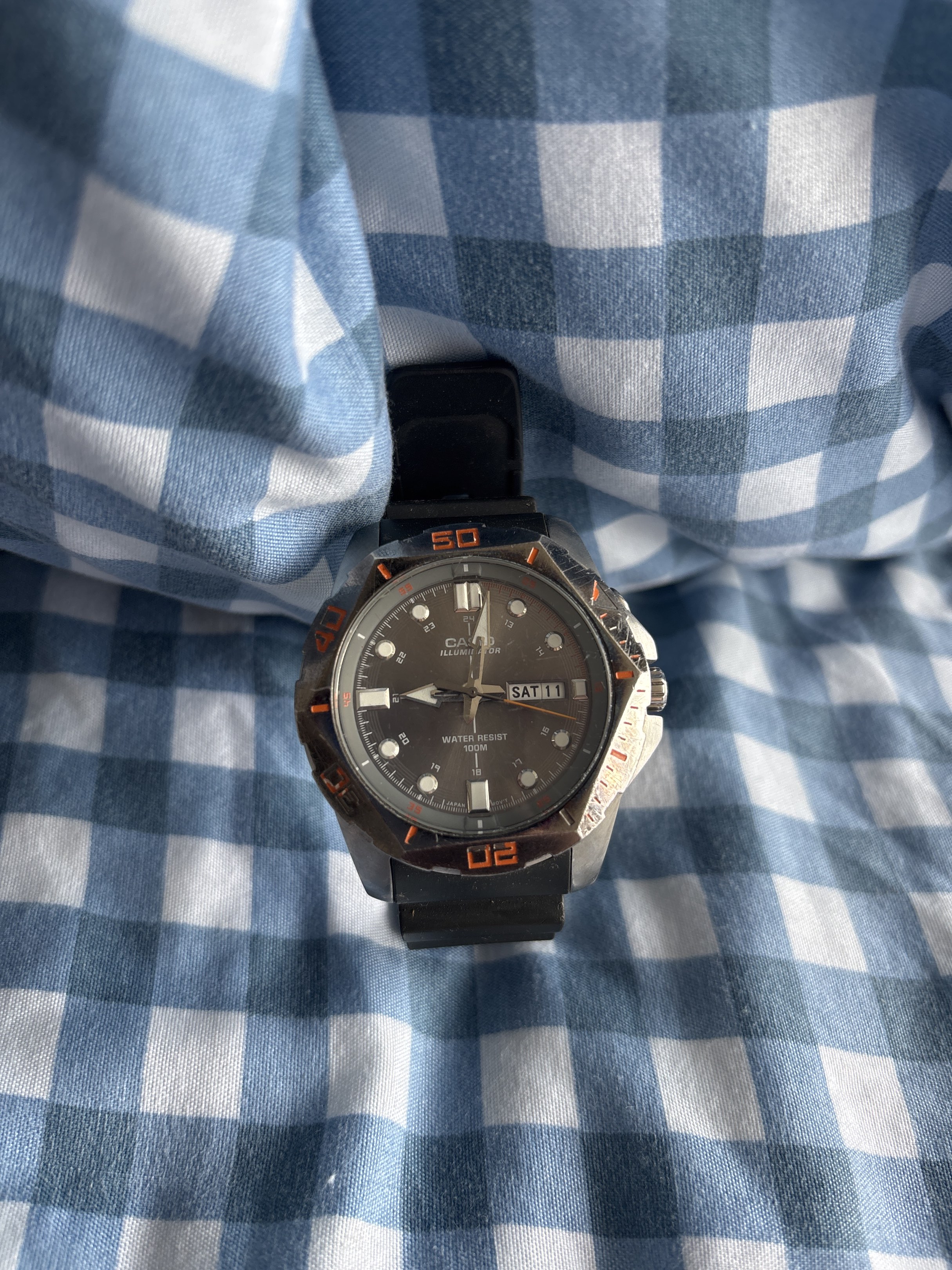 Casio Diver Watch - Water Resistant, Men's Fashion, Watches ...