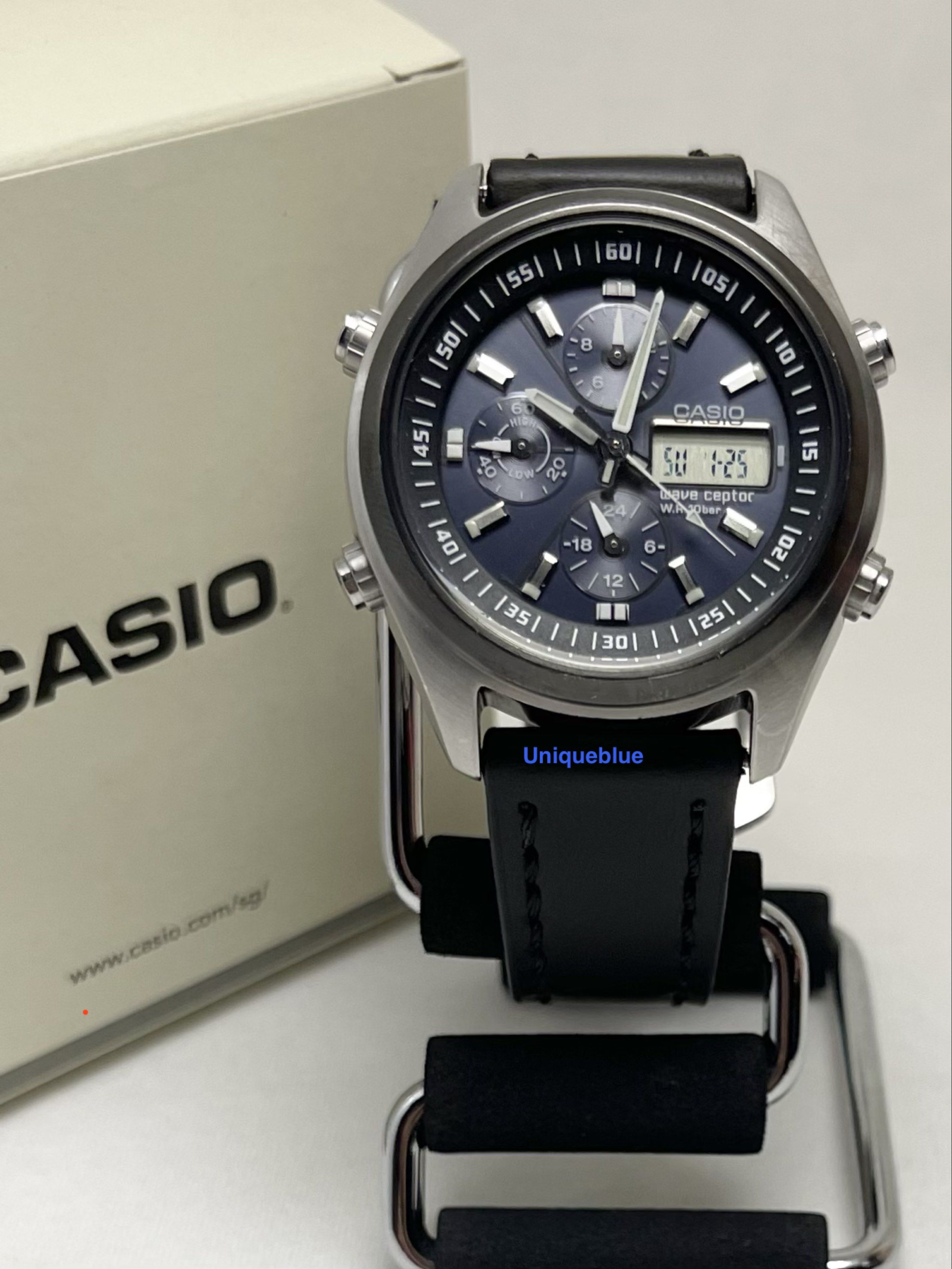 “Sold” Casio Wave Ceptor WVQ-500 Chronograph Touch Solar Ana Digit ...