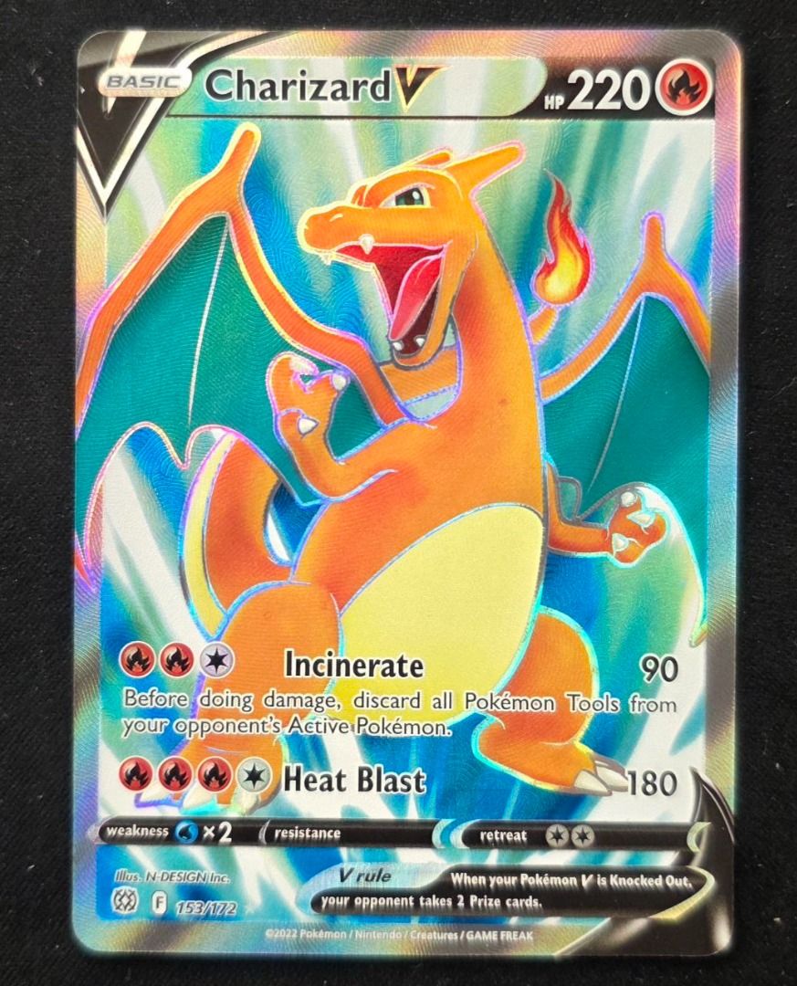 Charizard V 153 - Pokemon Brilliant Stars (2002) - NM (See Description ...