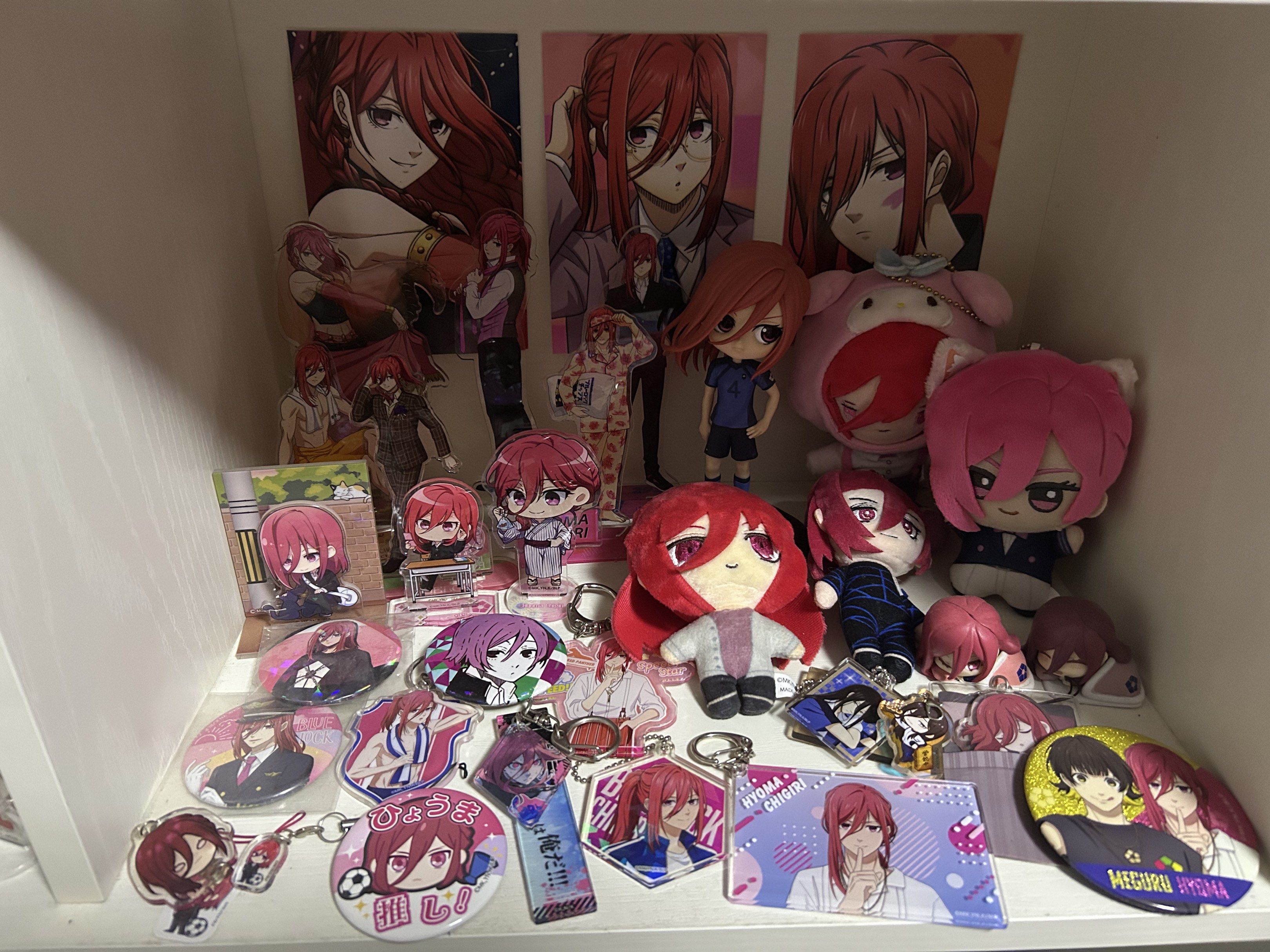 Chigiri hyoma aryu blue lock merch Keychains, acrylic stands, plushies ...