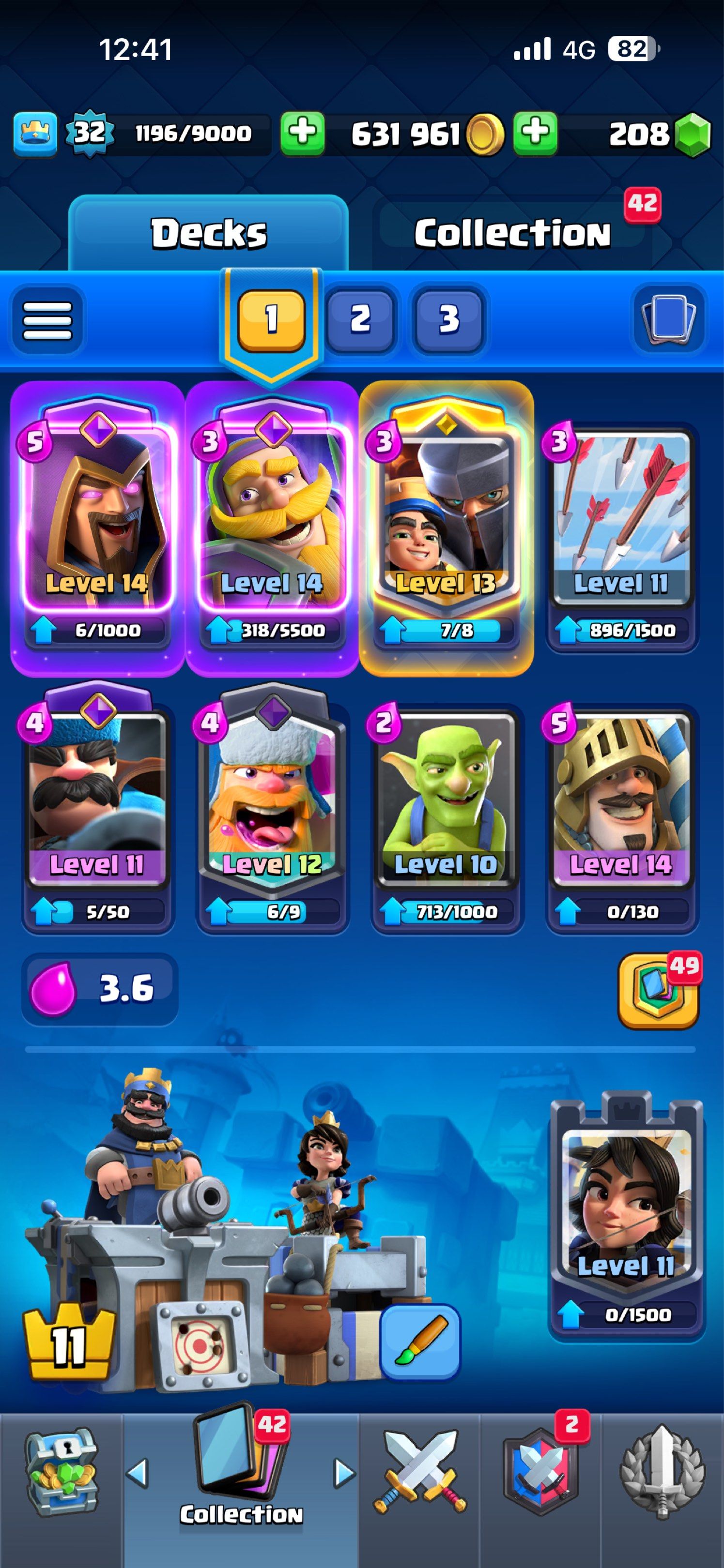 Clash Royale account, Video Gaming, Gaming Accessories, In-Game ...