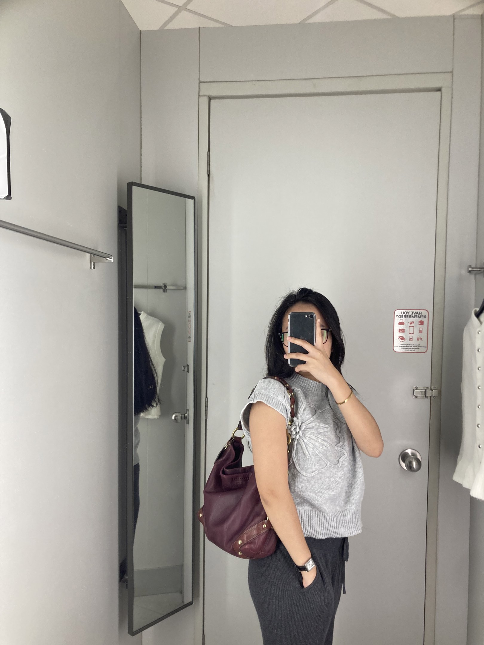 Coach Mini Carly Leather Shoulder Bag, Luxury, Bags & Wallets on Carousell