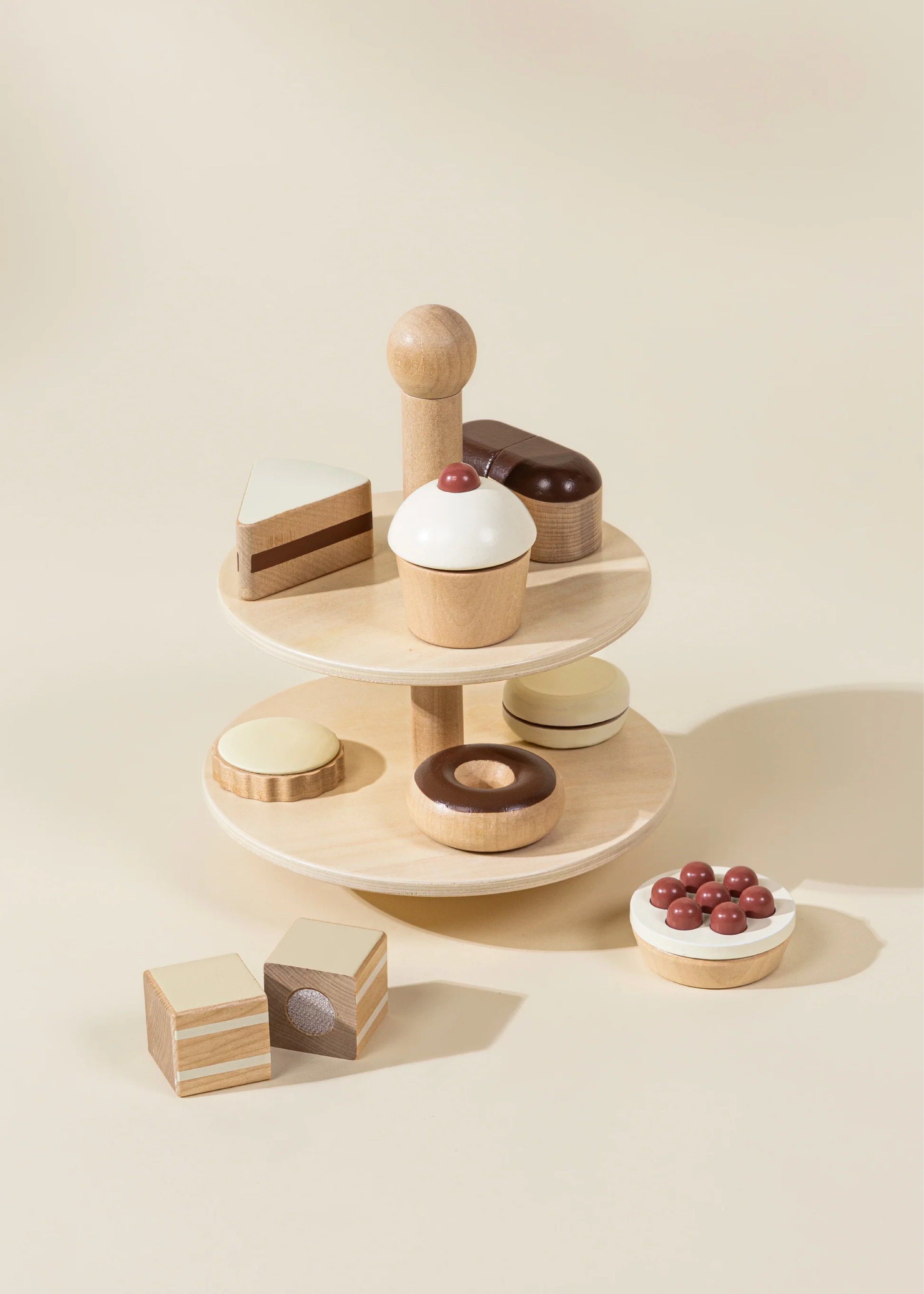 Coco Village Wooden Desserts Tower, Hobbies & Toys, Toys & Games on ...