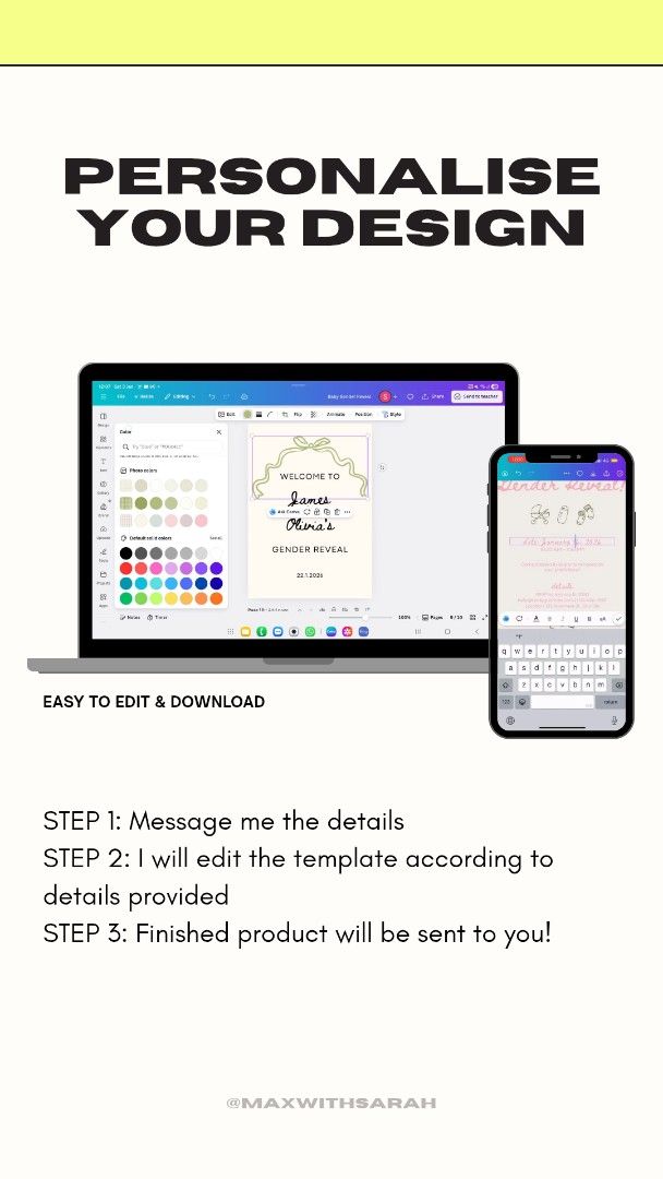 Animated Mehendi Invitation Video | Henna Night Digital Invite ...