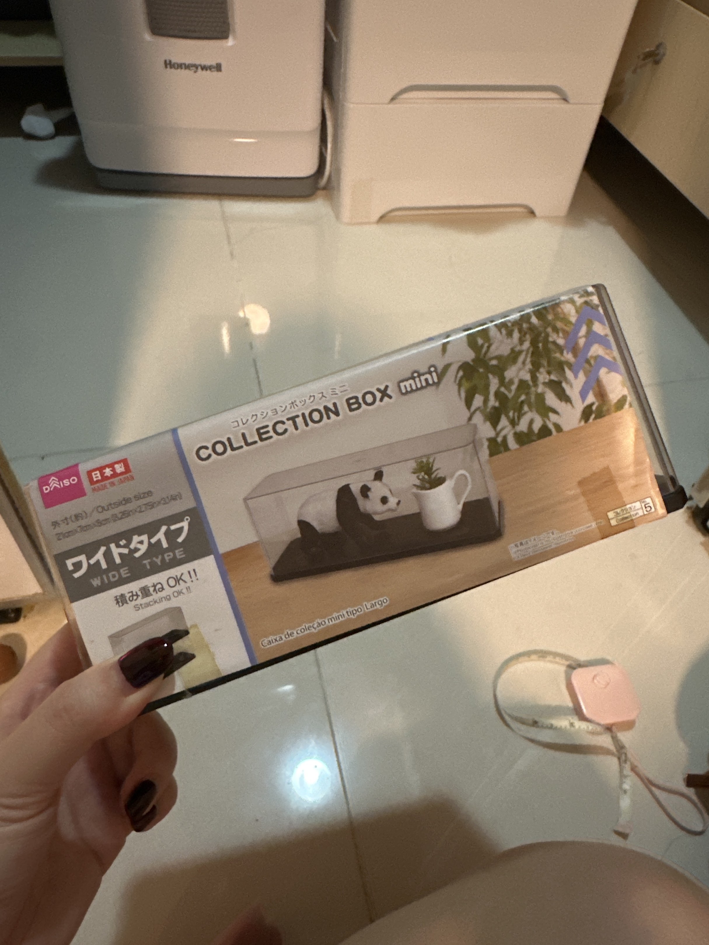 Daiso Collection Box Mini Wide Type, Hobbies & Toys, Toys & Games on ...