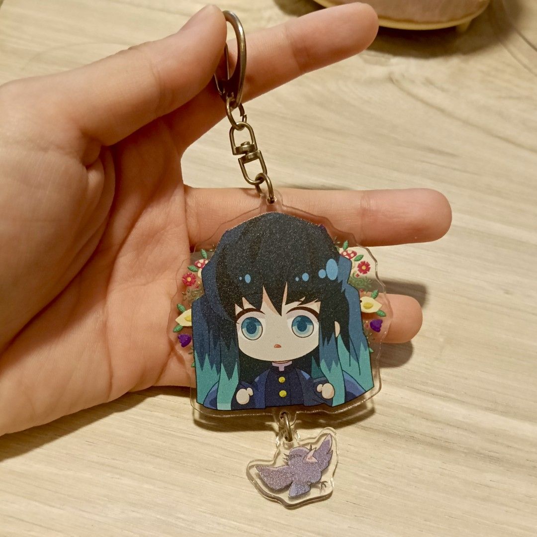 Demon Slayer Muichiro Tokito Acrylic Keychain, Hobbies & Toys ...