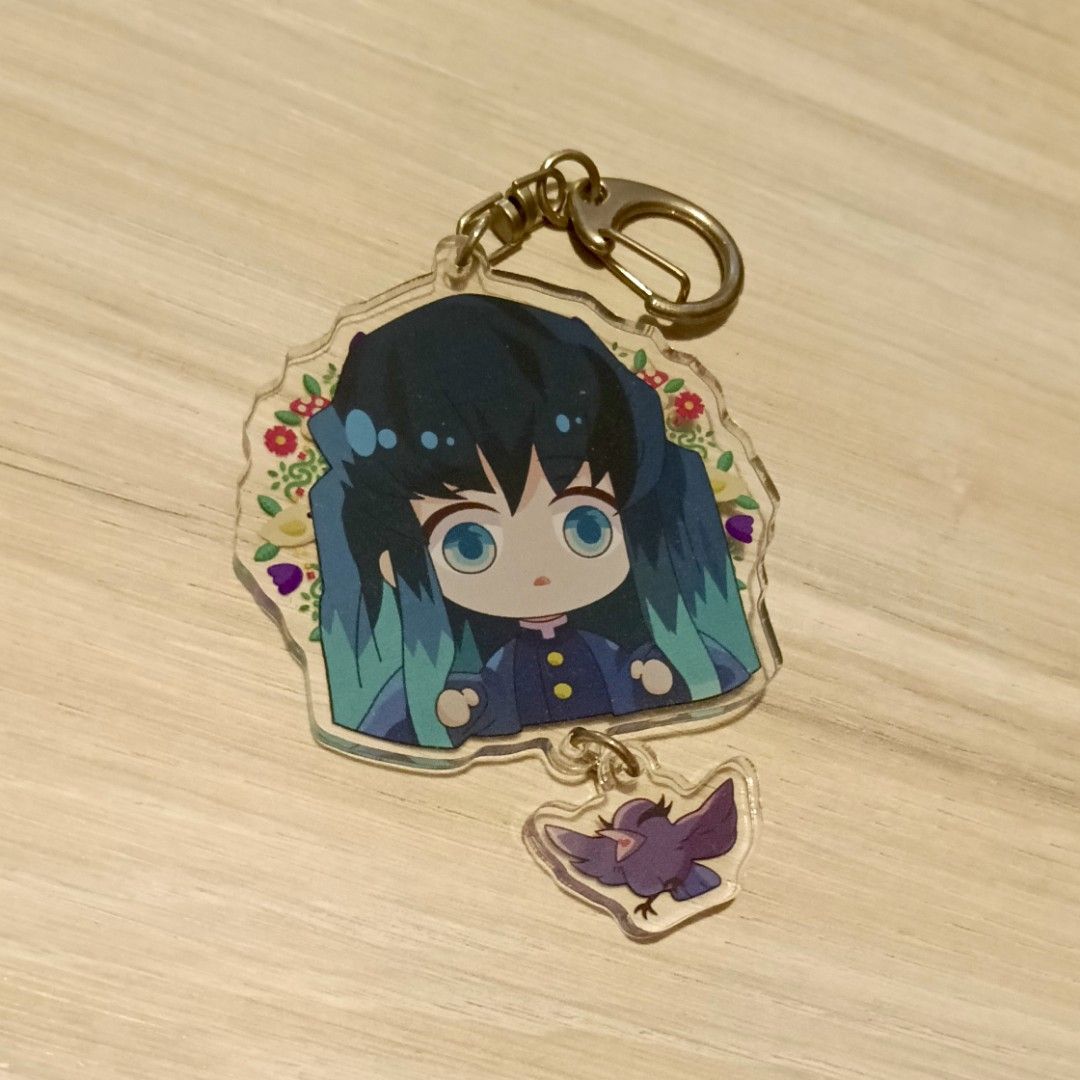 Demon Slayer Muichiro Tokito Acrylic Keychain, Hobbies & Toys ...