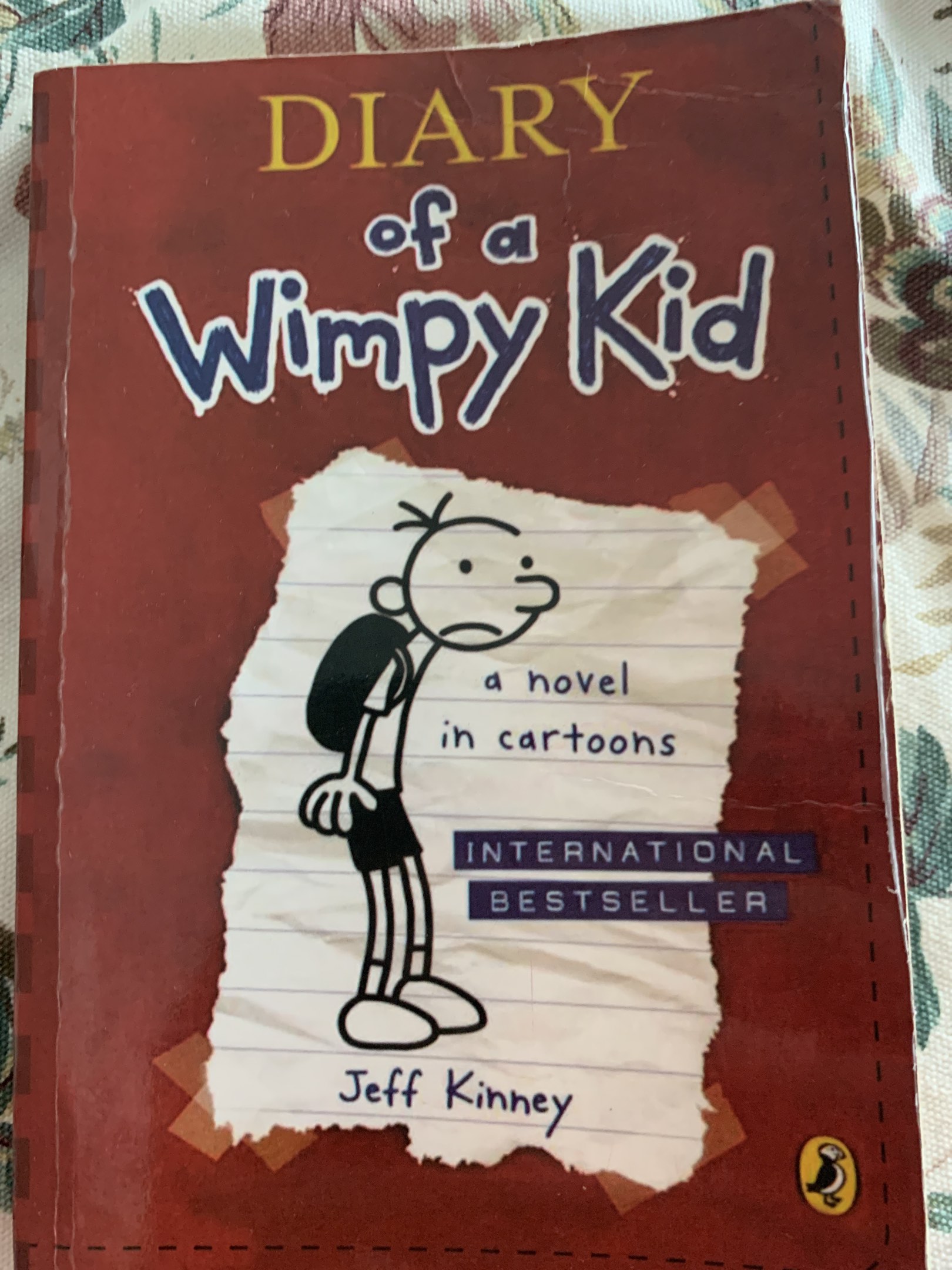 Diary Of A Wimpy Kid - Book 1 (A Novel in Cartoons), Hobbies & Toys ...