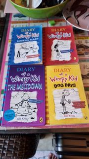 Diary of a Wimpy Kid Book Set, Hobbies & Toys, Books & Magazines ...
