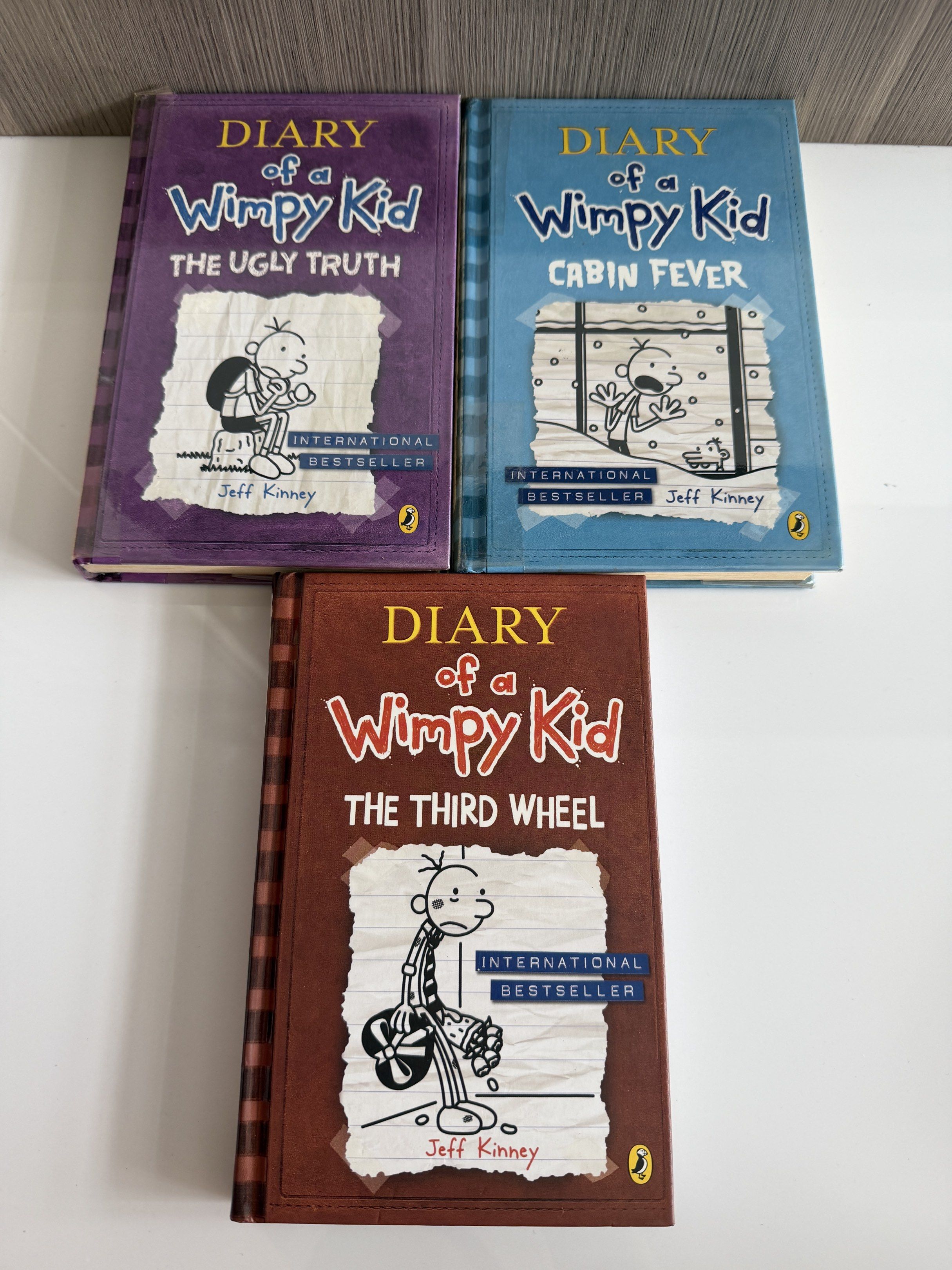 Diary Of A Wimpy Kid Hard Cover Books, Hobbies & Toys, Books ...