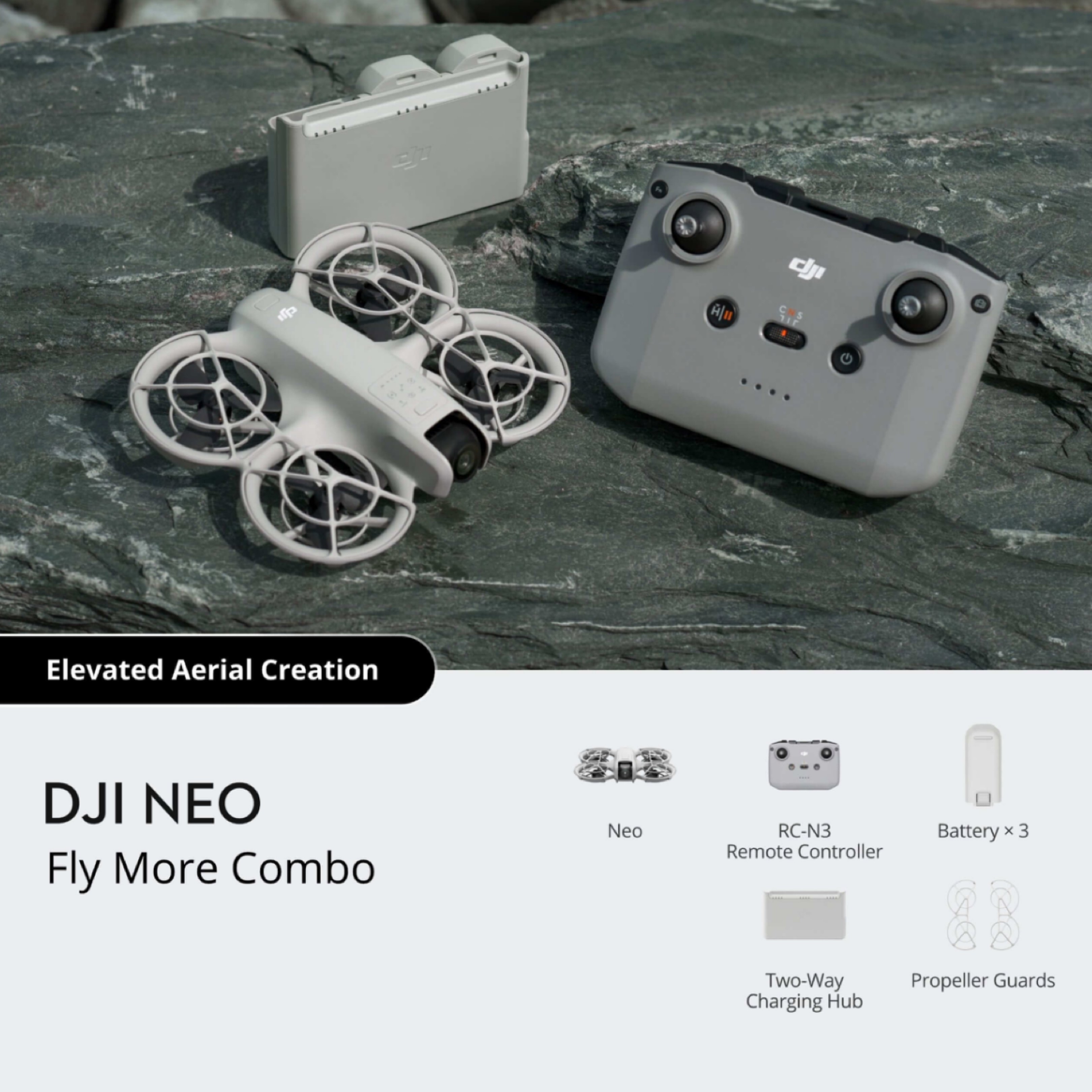 DJI Neo Fly More Combo, Photography, Drones on Carousell