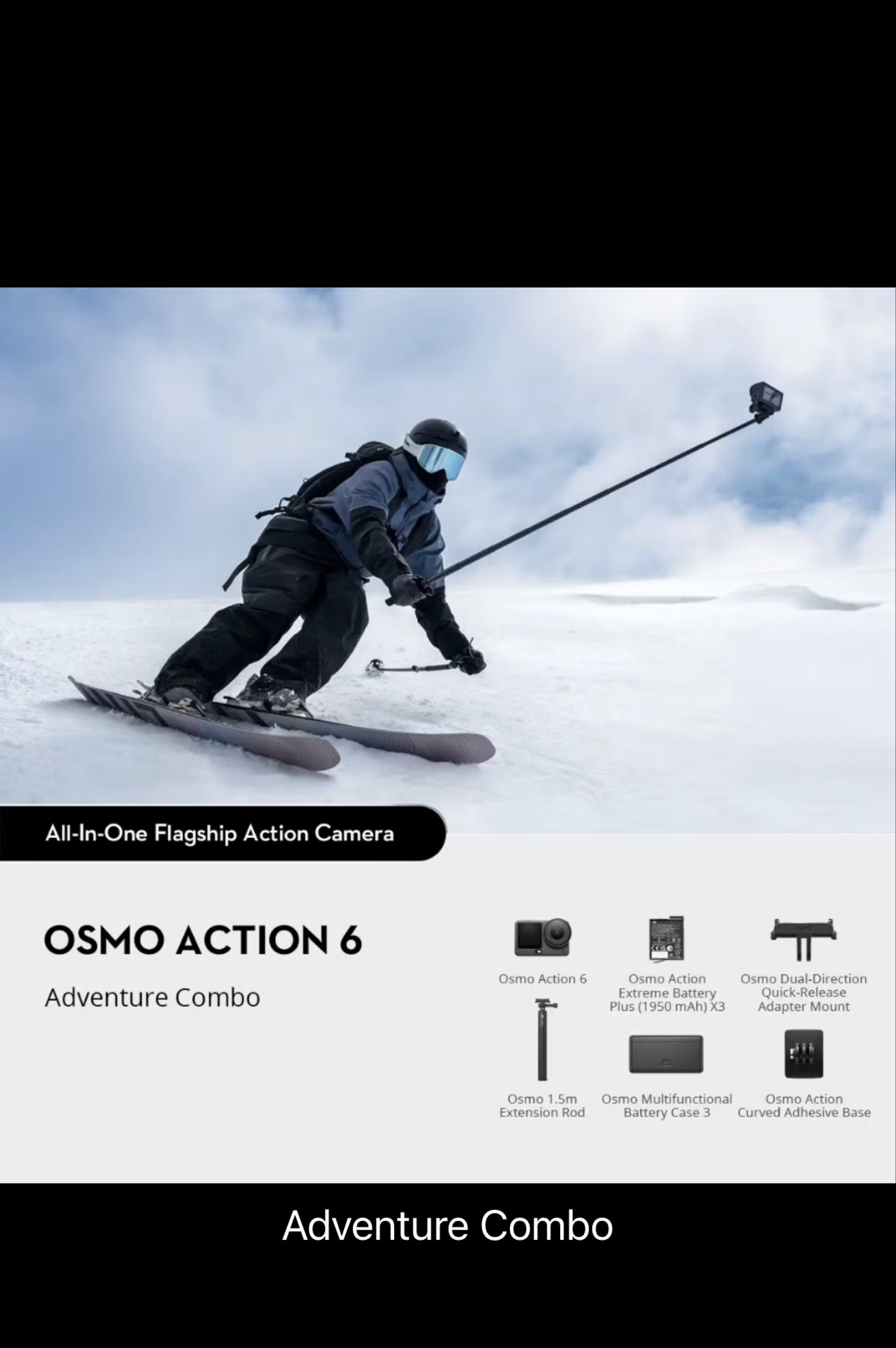 DJI Osmo Action 6 Adventure Combo, Photography, Cameras on Carousell