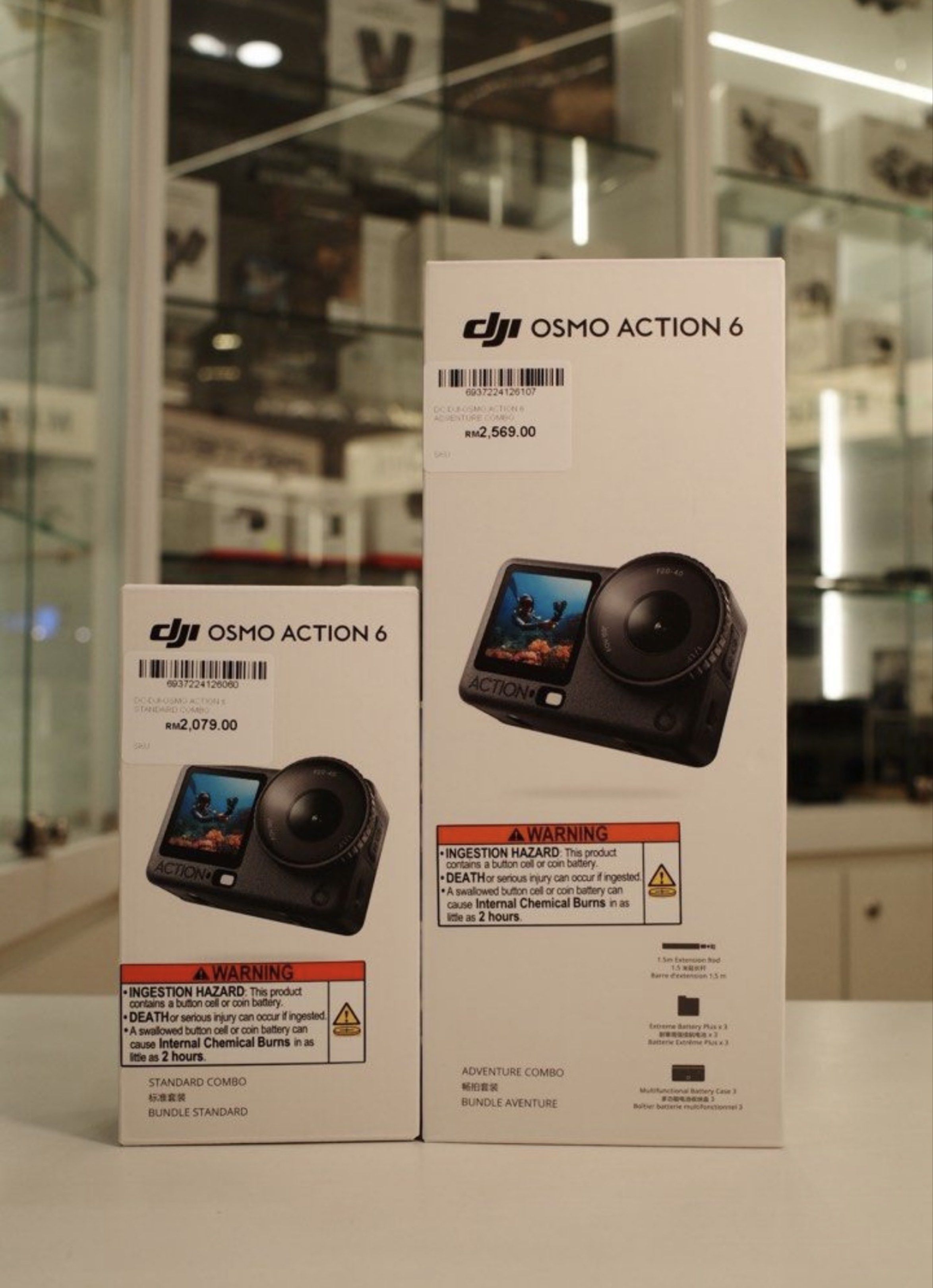 DJI Osmo Action 6 Adventure Combo, Photography, Cameras on Carousell