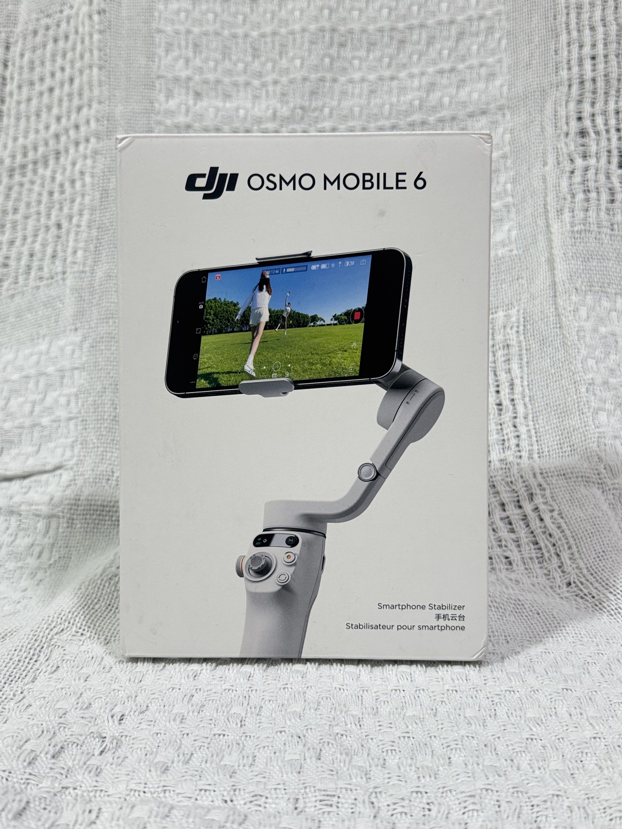 DJI Osmo Mobile 6 - Smartphone Gimbal Stabilizer I 3-Axis Stabilization ...