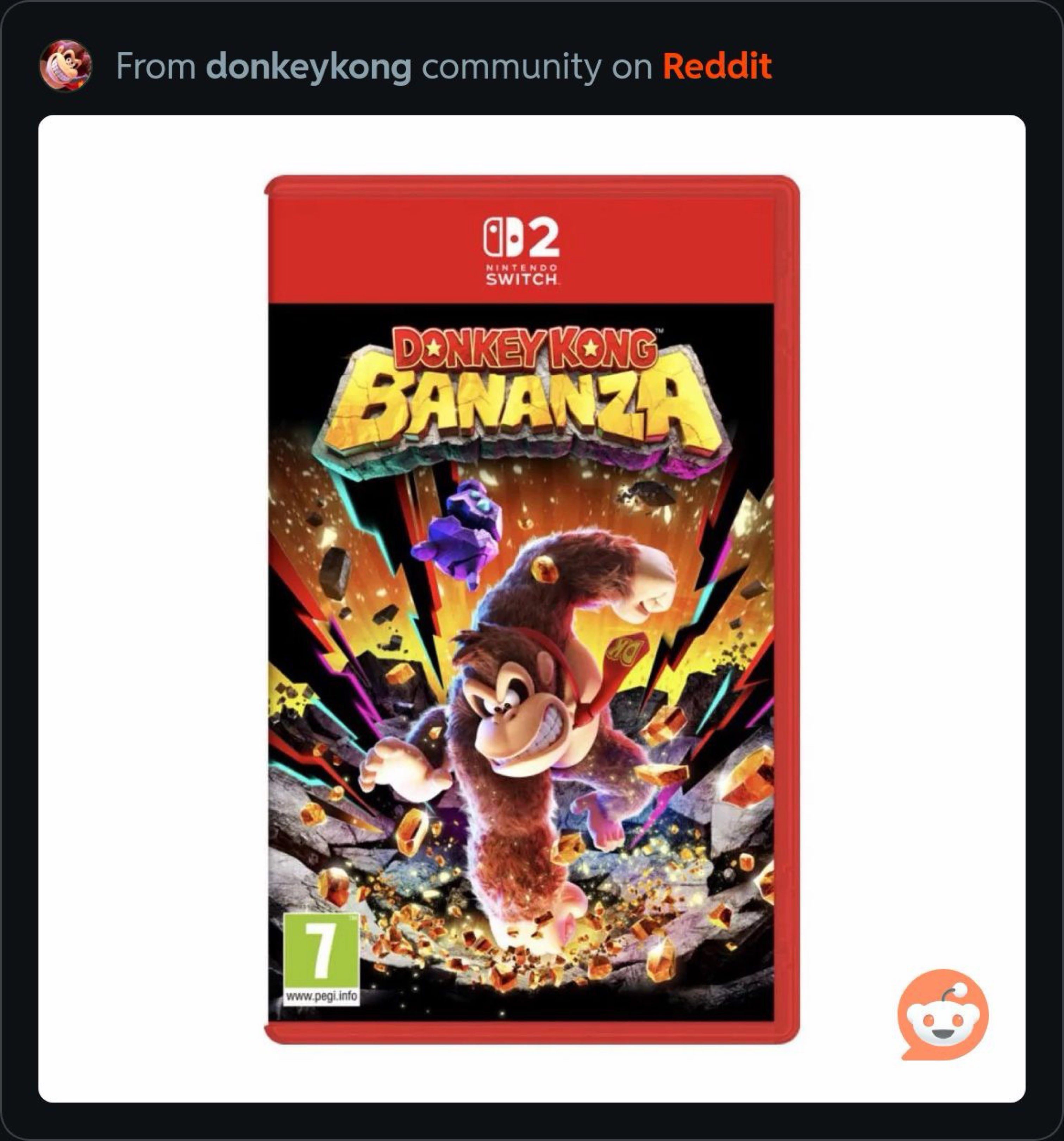 Donkey Kong Bananza - Nintendo Switch 2 Game, Video Gaming, Video Games ...